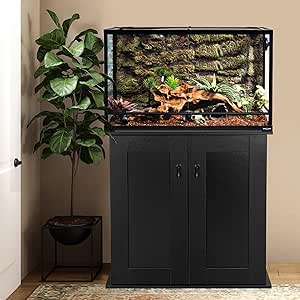 Amazon.com : REPTI ZOO Storage Cabinet Terrarium Stand 30" x 18" x 30 ...