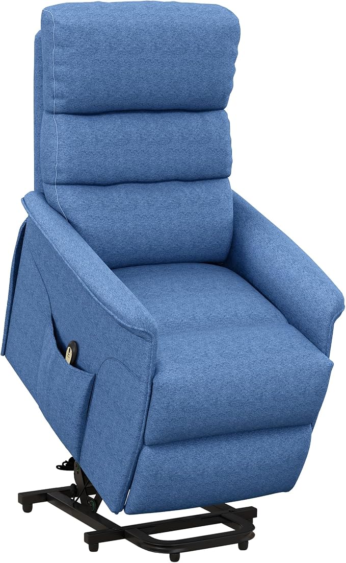 Amazon.com: HOMCOM Power Lift Recliner Chair for Elderly, Easy Assembly ...