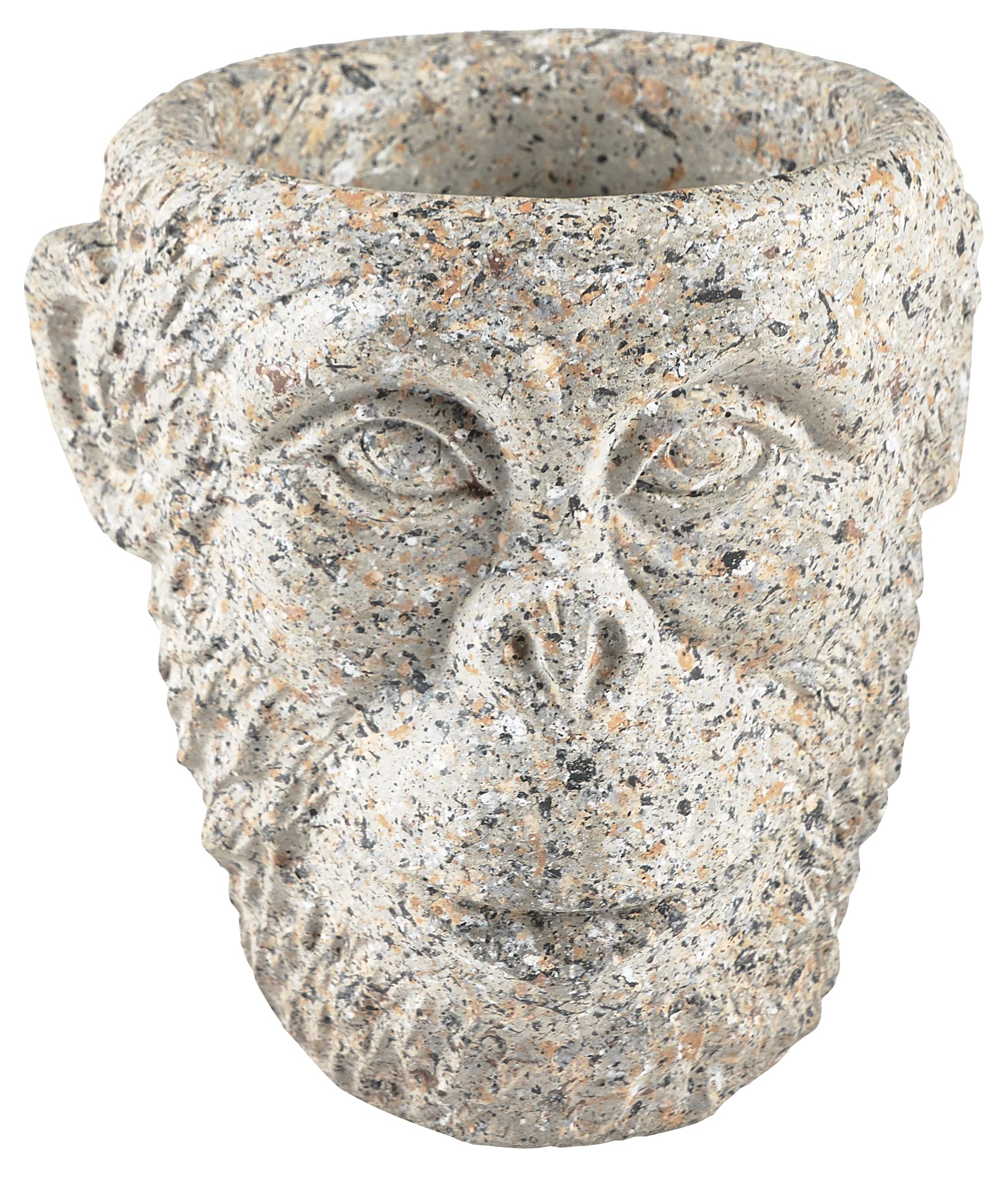 Cement Planter Villa Collection Cement Gorilla Planter - Black Cement ...