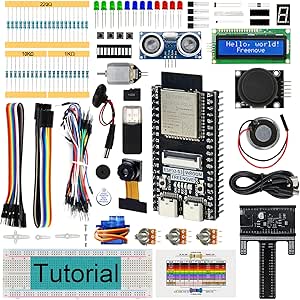 Freenove Super Starter Kit for ESP32-S3 ESP32 S3 CAM (Included), Dual-Core 32-bit 240 MHz ...