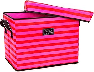Amazon.com: SCOUT Rump Roost Medium Lidded Storage Bin, L.A. Lady