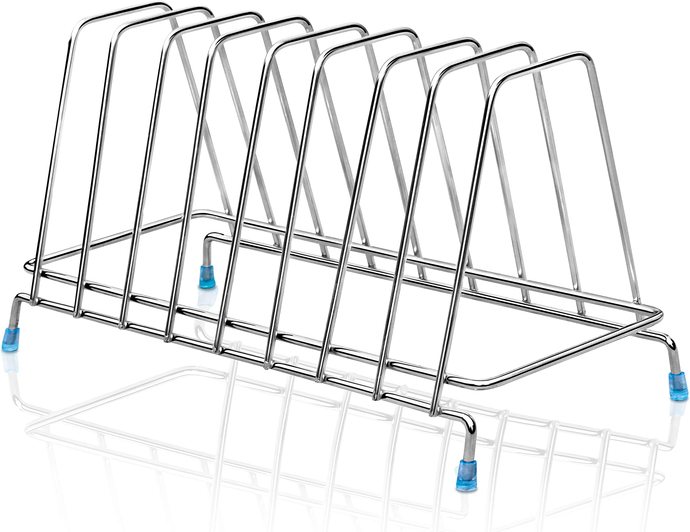 Buy Embassy Stainless Steel Round Plate Rack/Stand, 1-Piece, Size - 6 ...