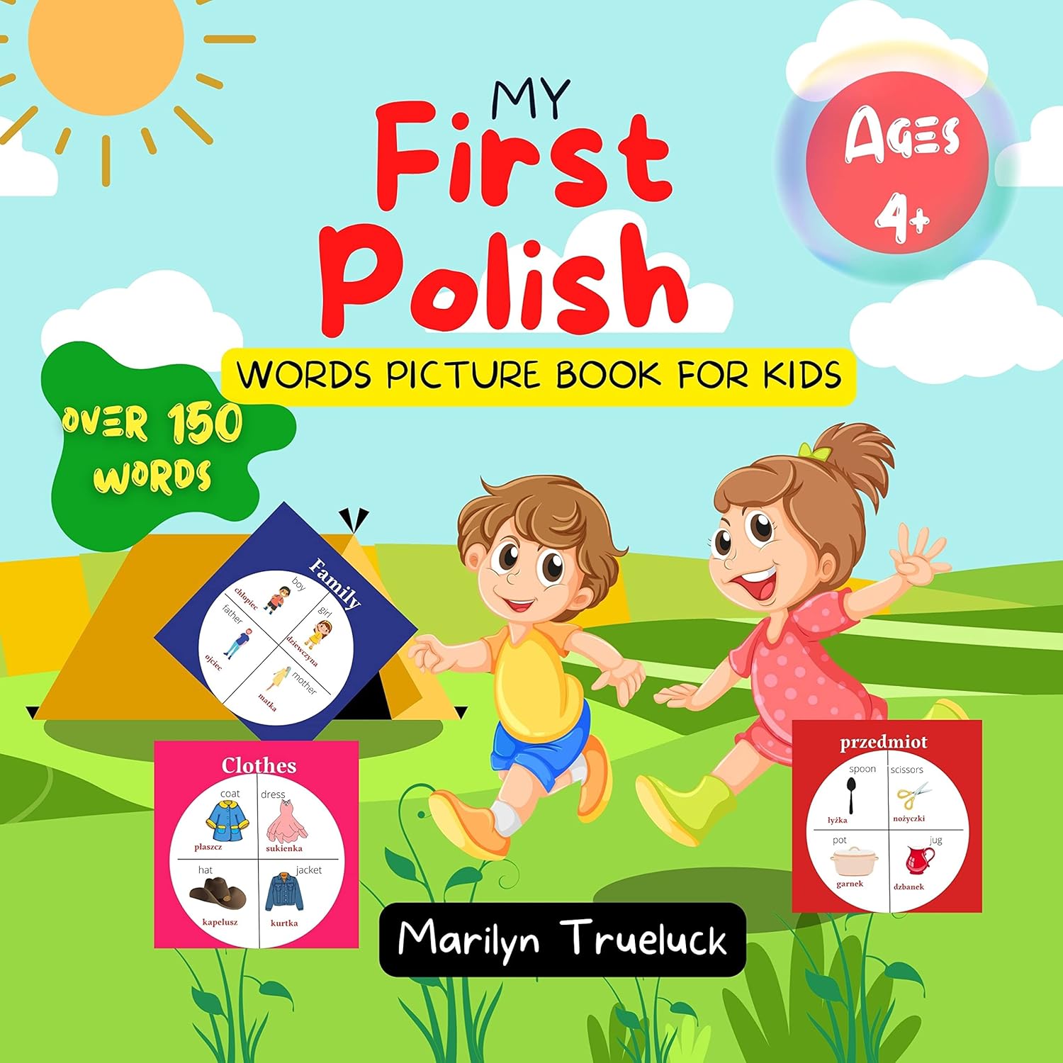 MY FIRST POLISH WORDS PICTURE BOOK FOR KIDS: Ucz się języka polskiego ...
