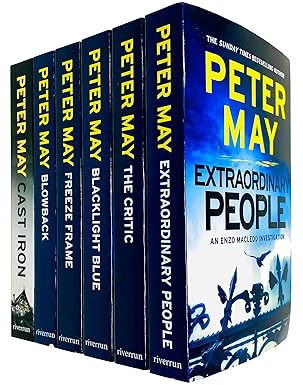 Peter May Enzo File Series Collection 6 Books Set (Extraordinary People ...