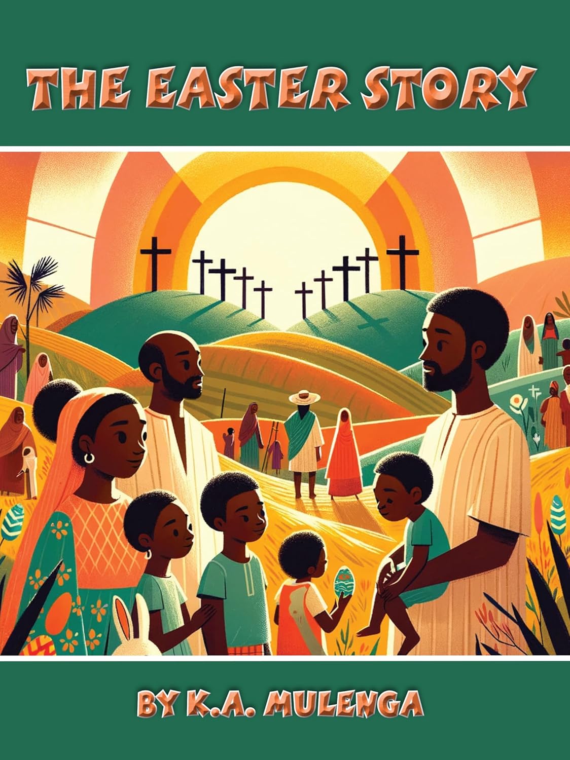 Amazon.com: The Easter Story: An Easter Story Christian Bible story ...