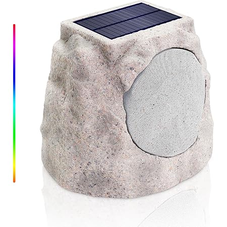 Amazon.com: Outdoor Speakers Waterproof for All Seasons & Solar Powered ...