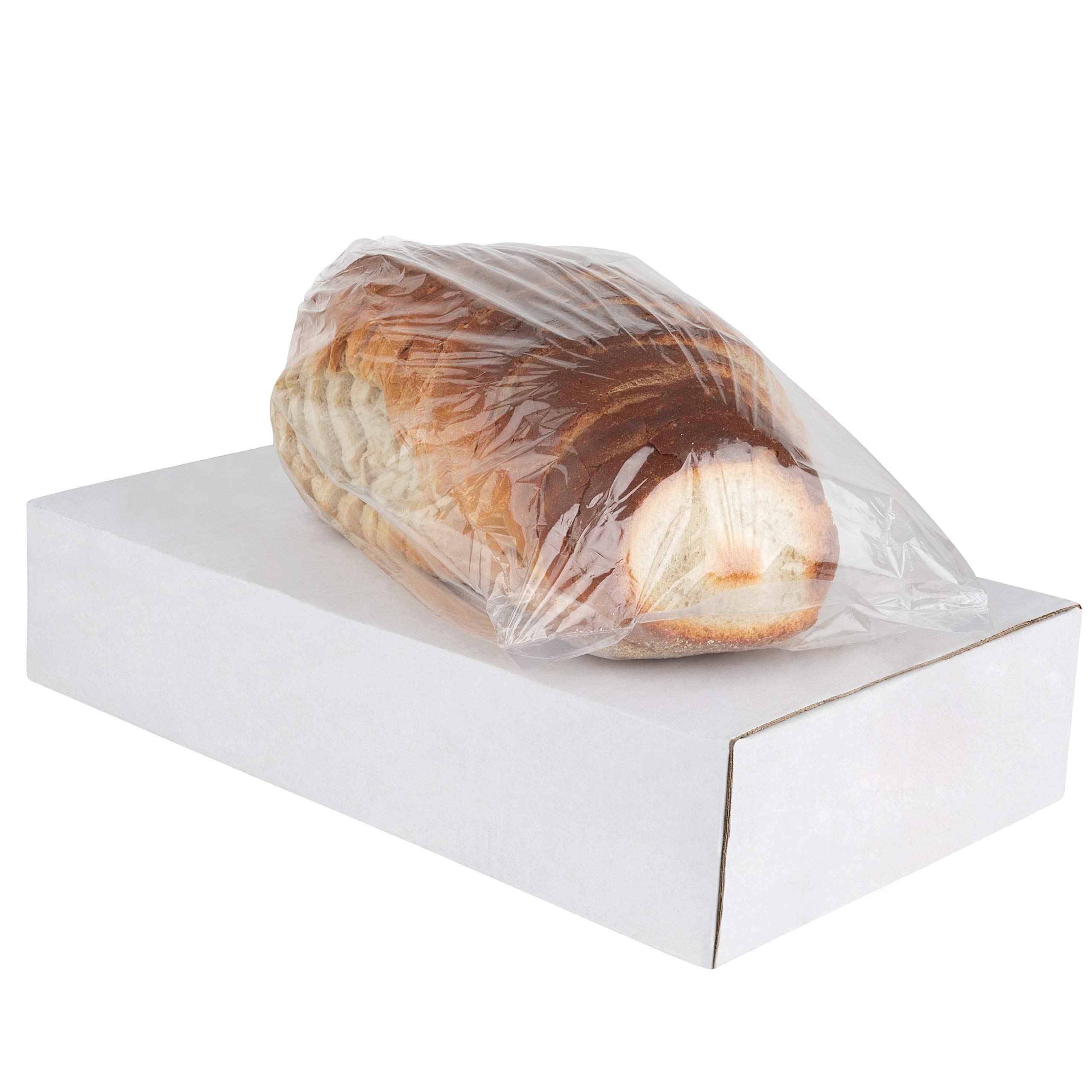[700 Bags 8'' X 4'' X 20'']Clear Bread Loaf Bags Grocery Produce ...