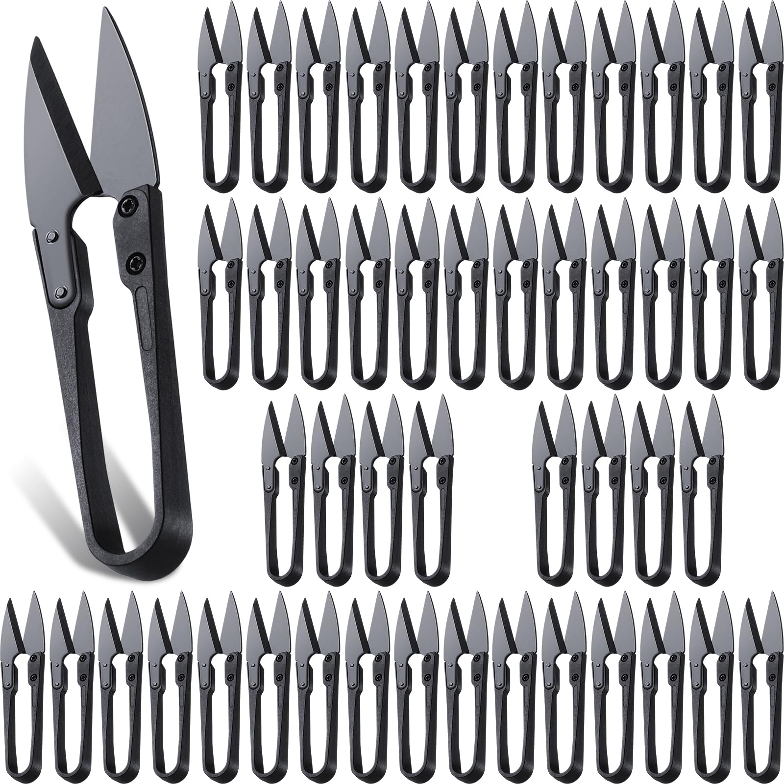 Amazon.com : Therwen 48 Pieces Bonsai Pruning Scissors 4 Inch Sewing ...