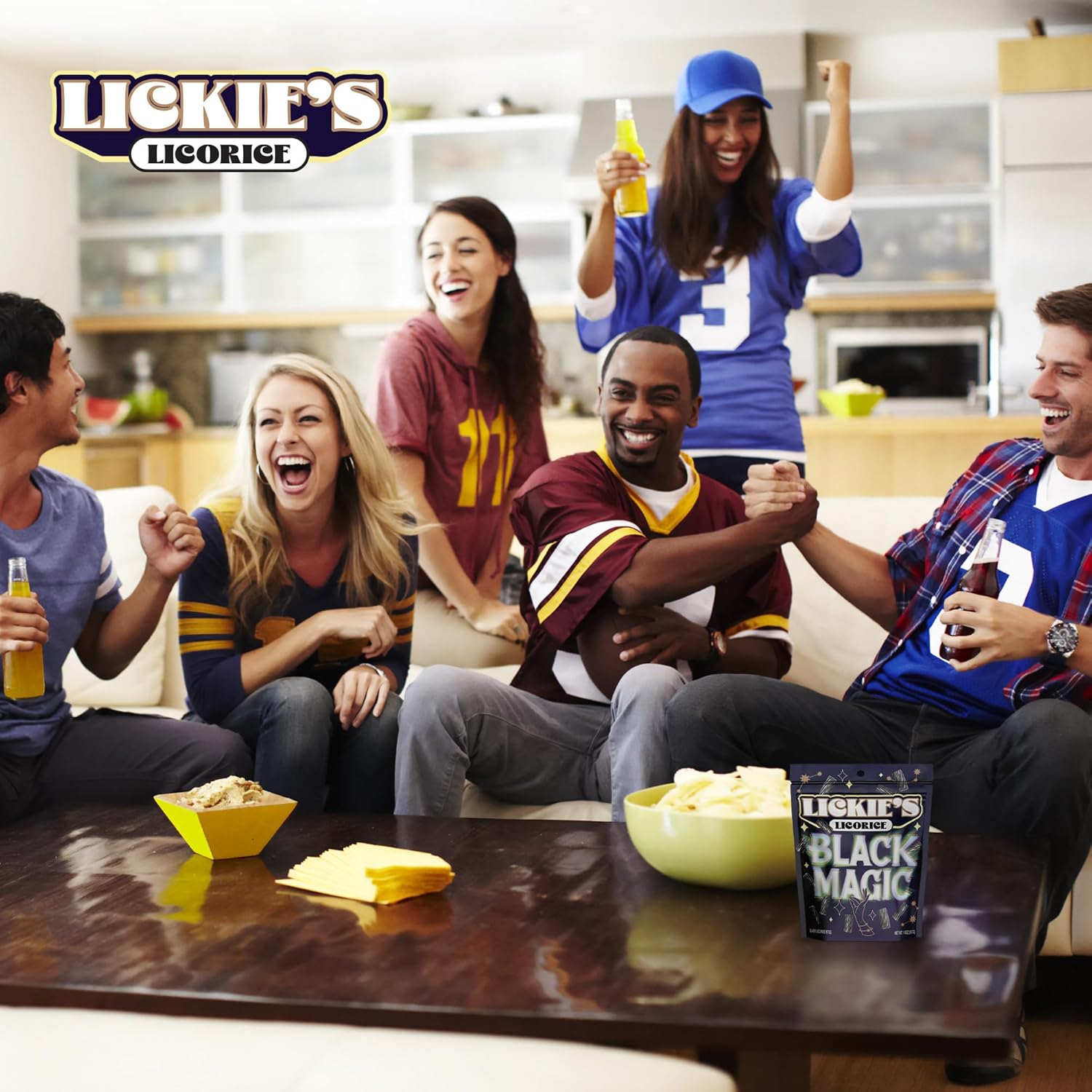 Lickies Licorice Bocados clásicos de regaliz negro Giros de caramelo de ...