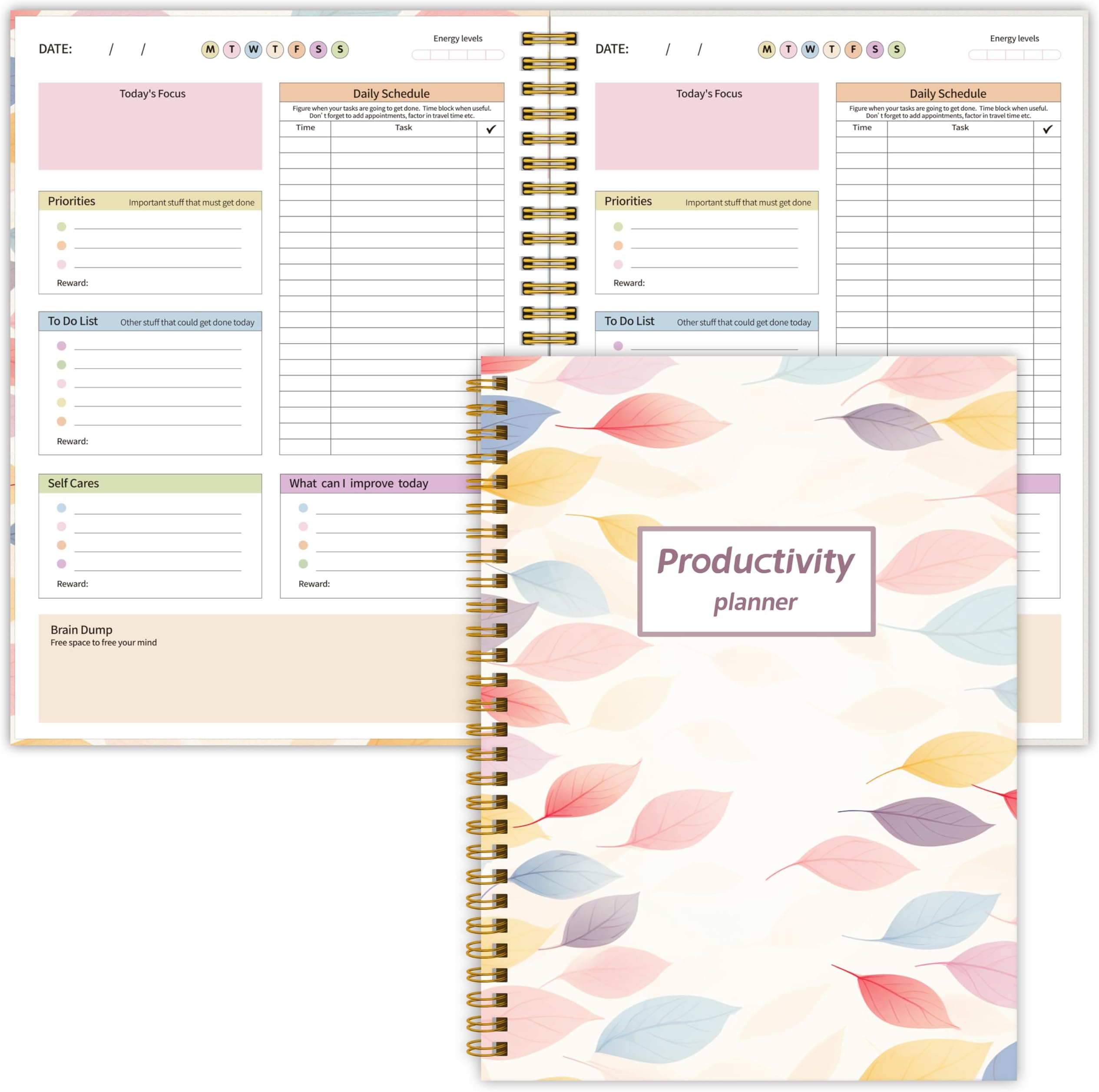 Amazon.com : Time Blocking Planner: Simplified ADHD Planner for Adults ...