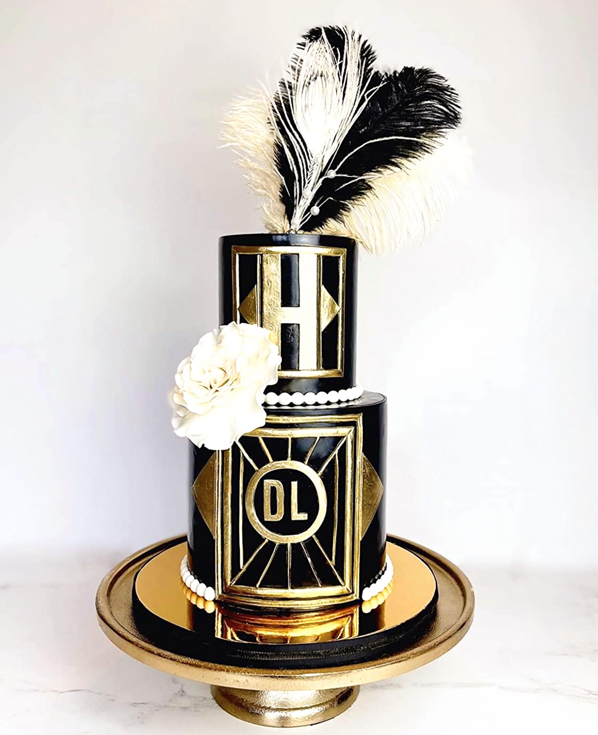 Great Gatsby Birthday Cake The Great Gatsby Theme Custom Cake