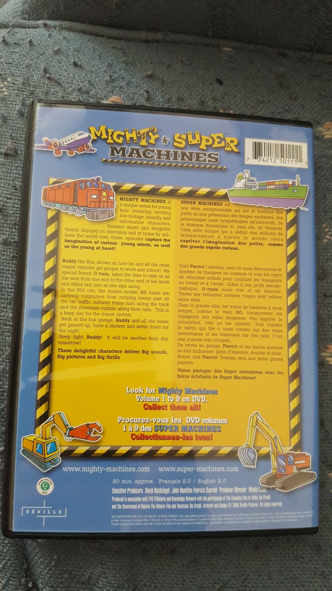 Mighty Machines - Buses, Subways & Trains / Super Machines - Autobus ...