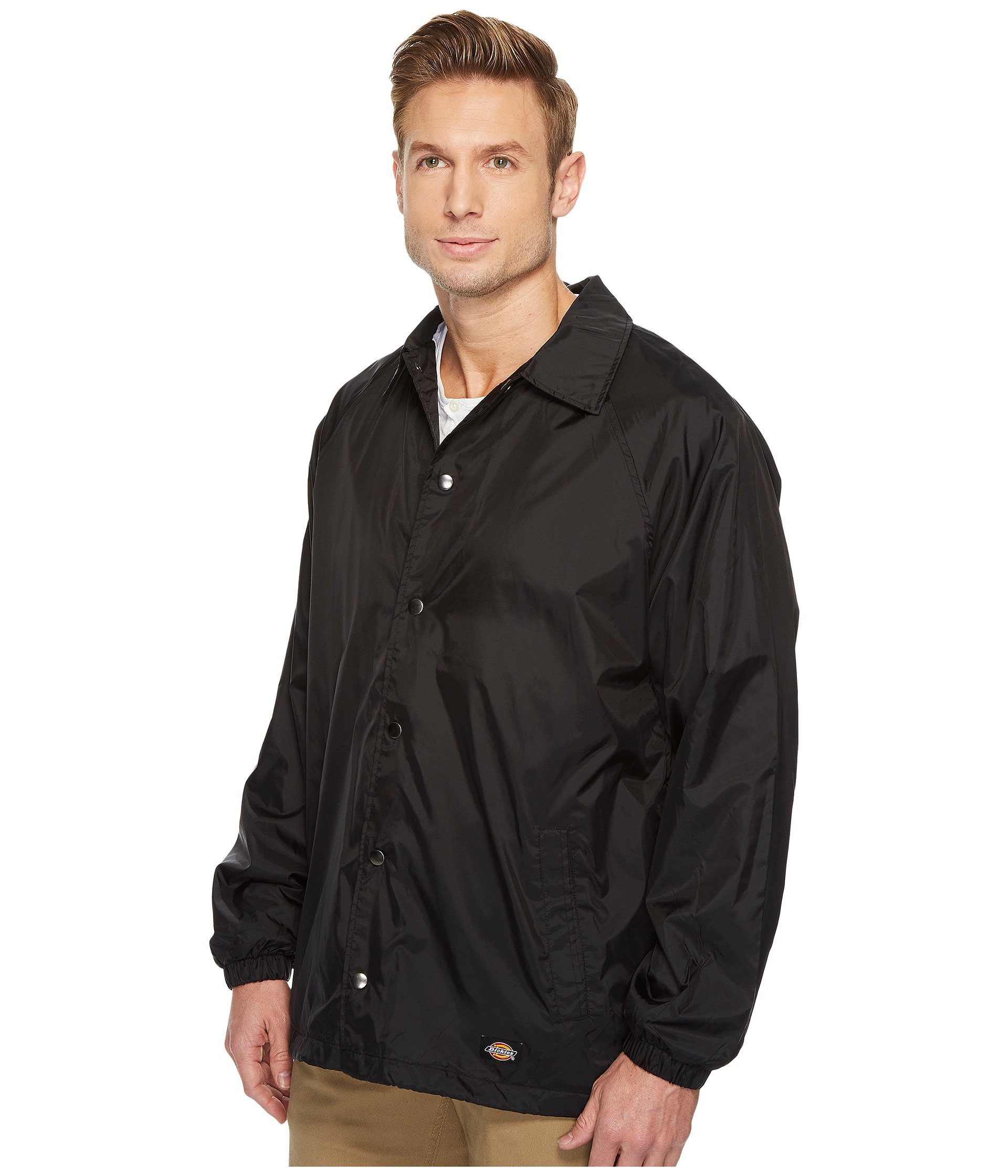 Dickies Snap Front Nylon Jacket at Zappos.com