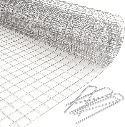 Amazon.com : Olle Gopher Netting Hardware Cloth 3/4 inch 18 Gauge Mesh ...