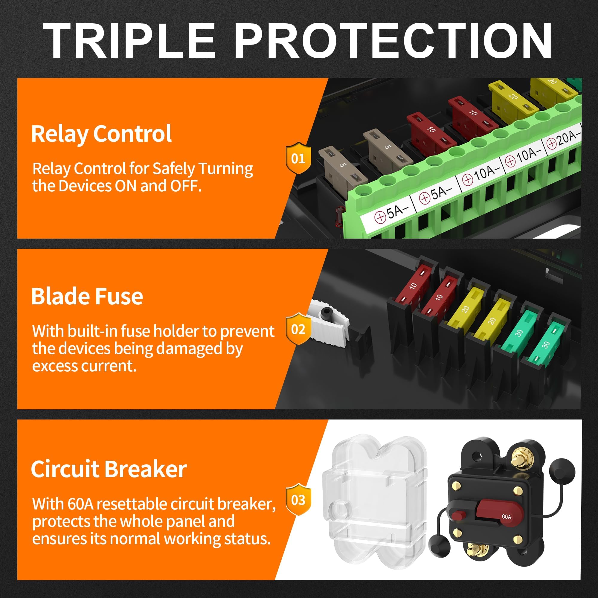 Snapklik.com : 8 Gang Switch Panel RGB LED Light Switch Panel ...