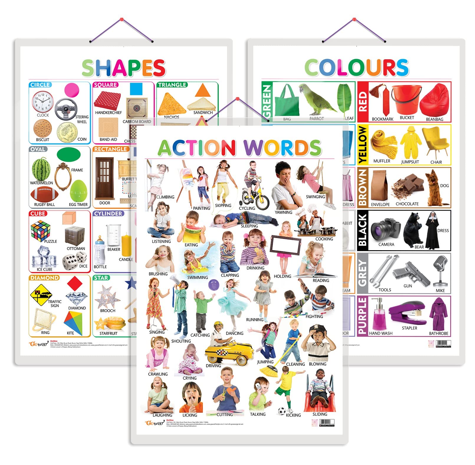 Action Words For Kindergarten