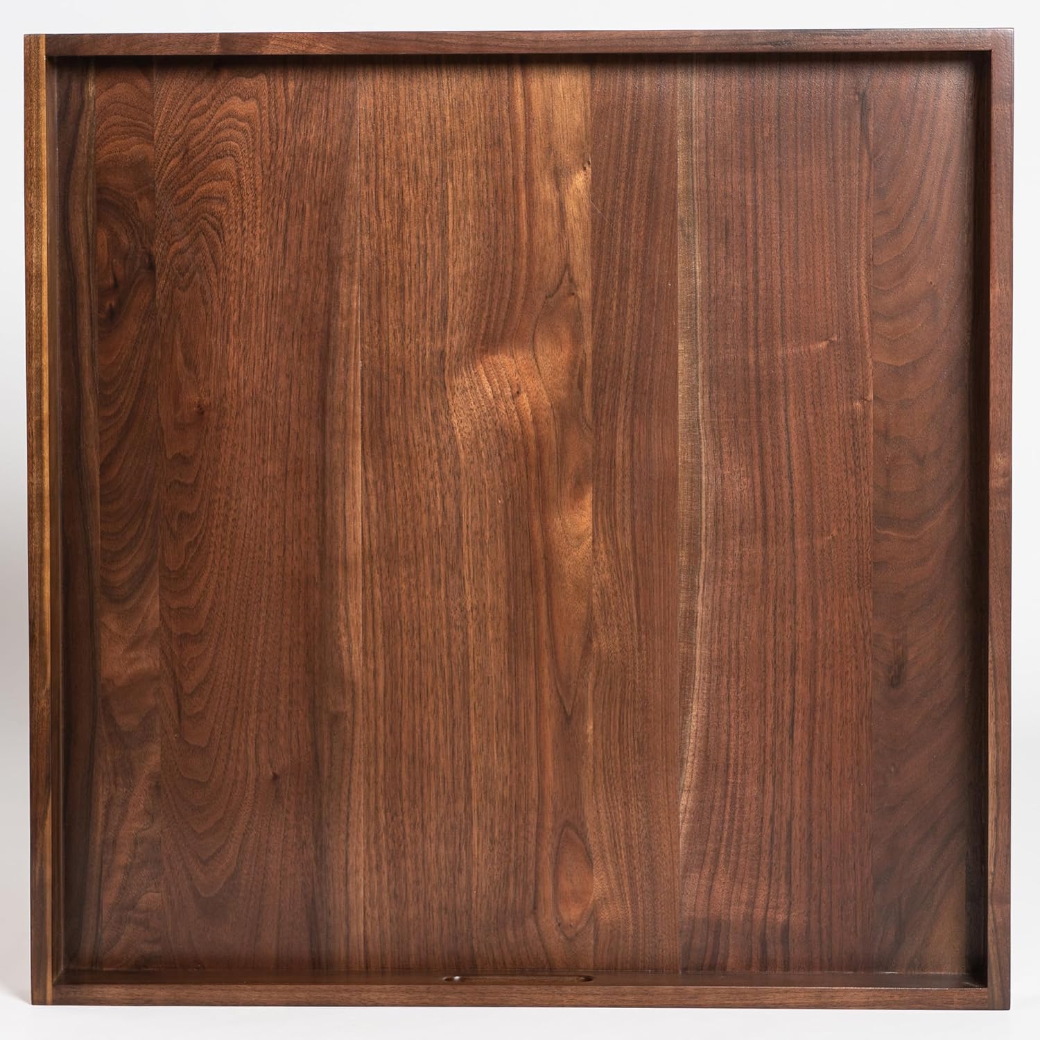 Amazon.com: KINGCRAFT 26 x 26 inches Large Square Solid Black Walnut ...