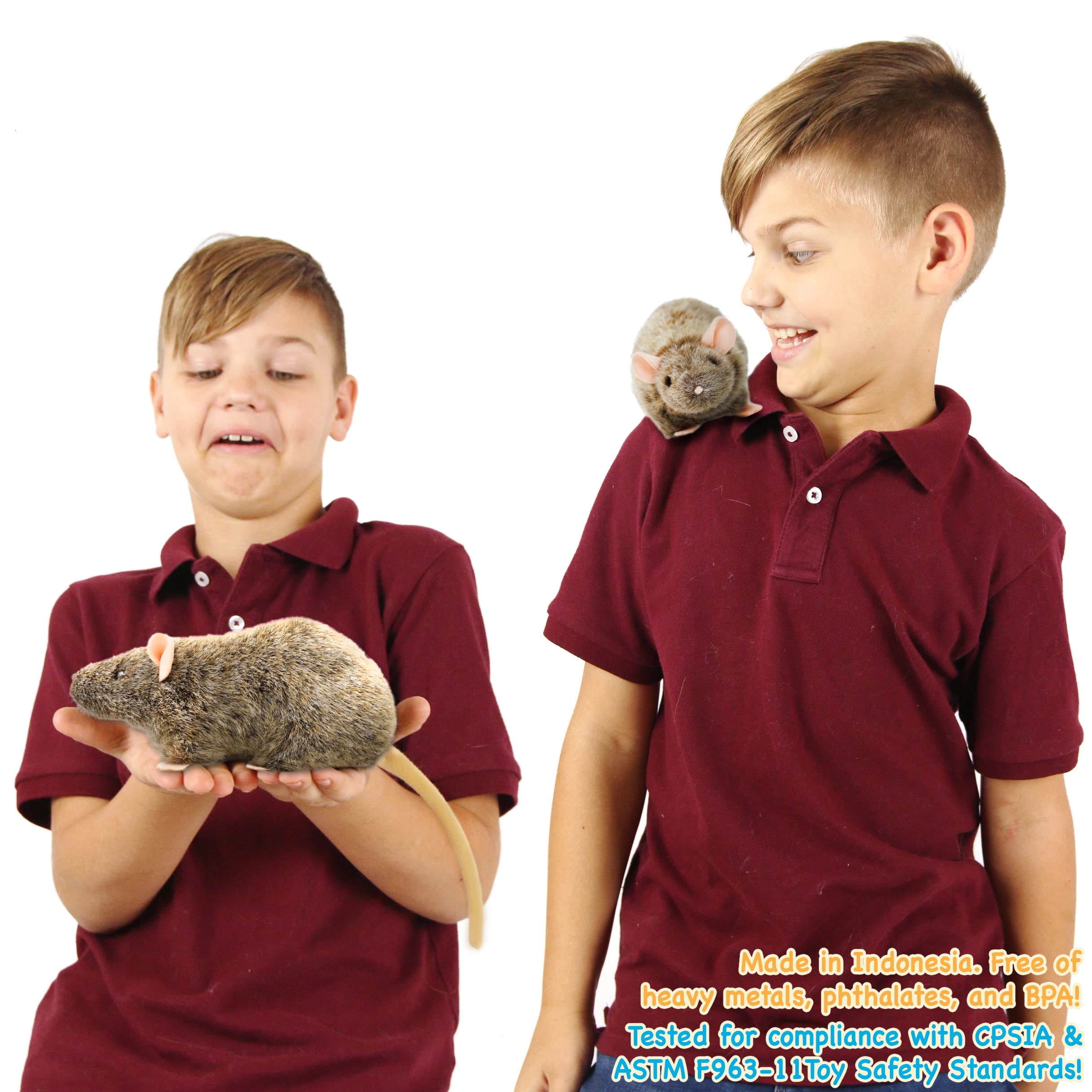 Snapklik.com : Reuben The Rat - 7 Inch Stuffed Animal Plush Mouse - By ...