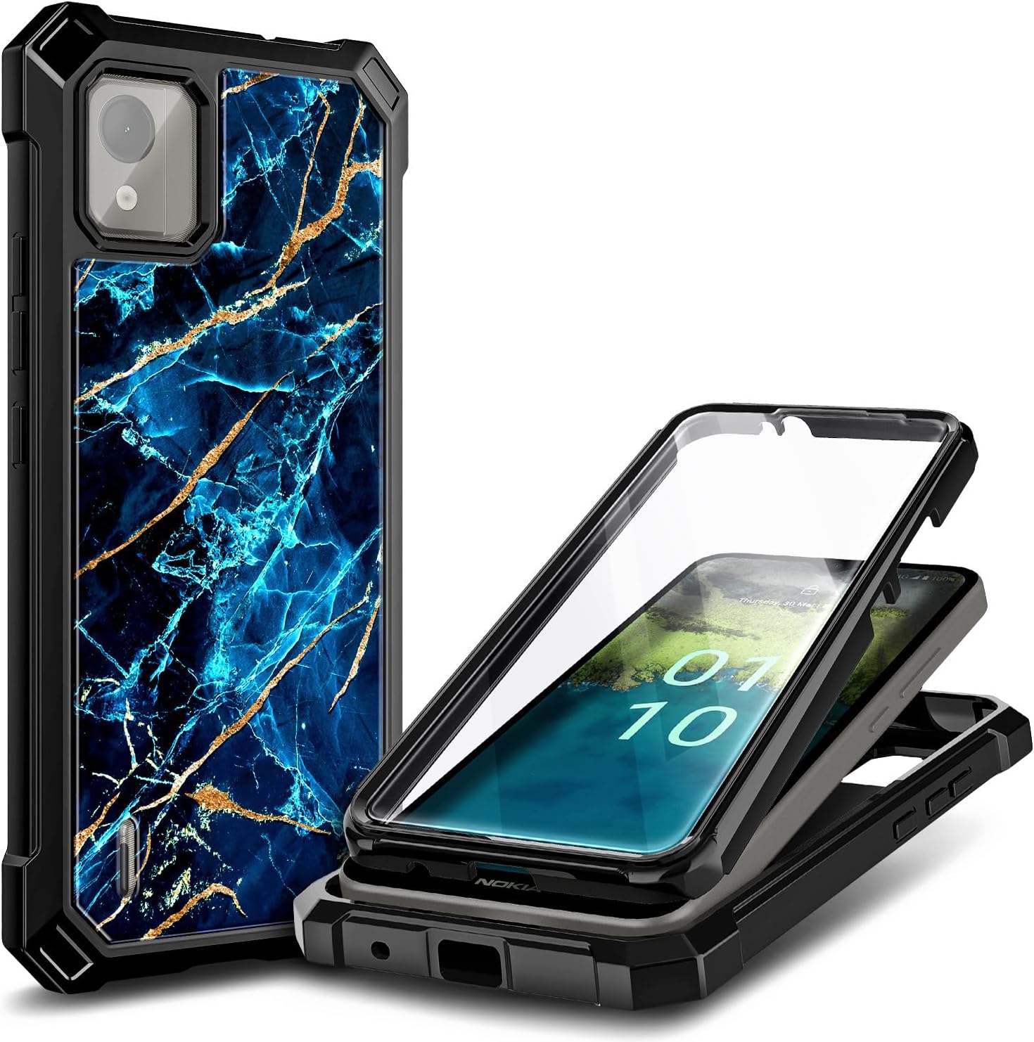 Amazon.com: NZND Designed for T-Mobile REVVL 7 5G Phone Case with ...