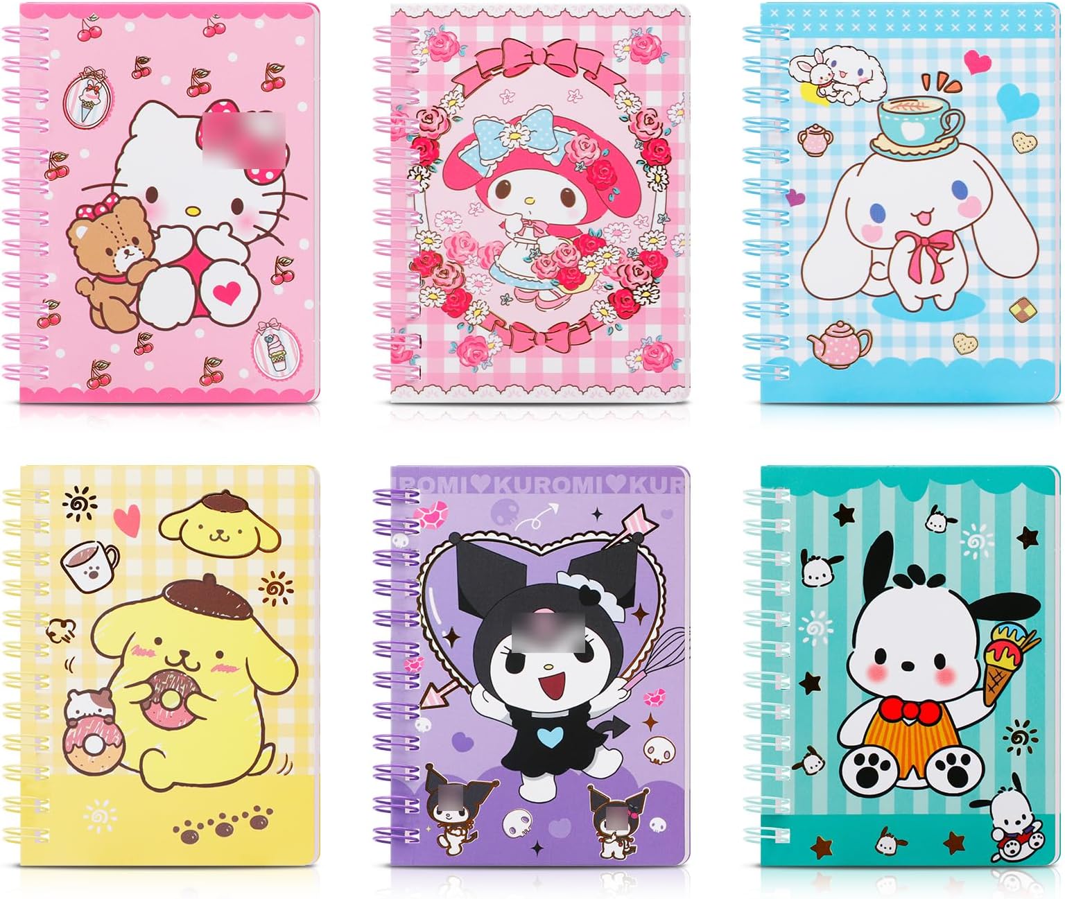 Amazon.com: QUQMDKL 5pcs Kitty Cat Ballpoint Pens with 4pcs Memo ...