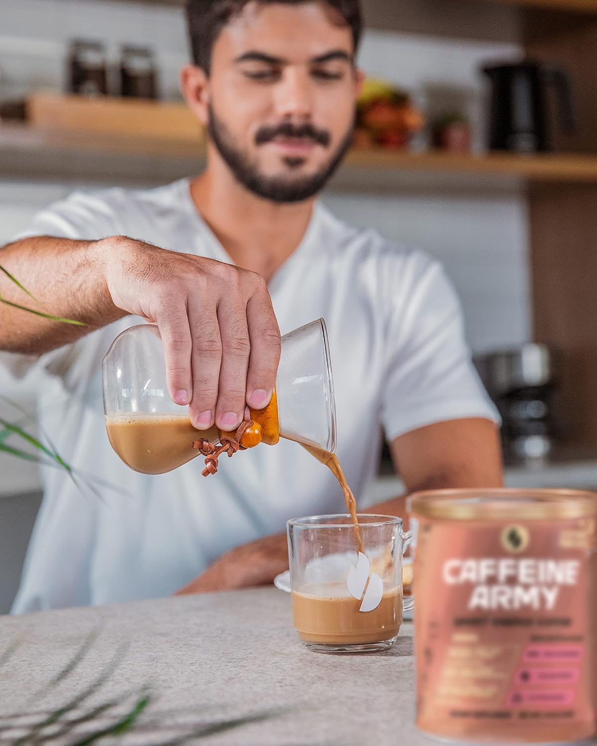 Buy CAFFEINE ARMY Smart Energy Coffee Clean Energy Drink - Supplements ...