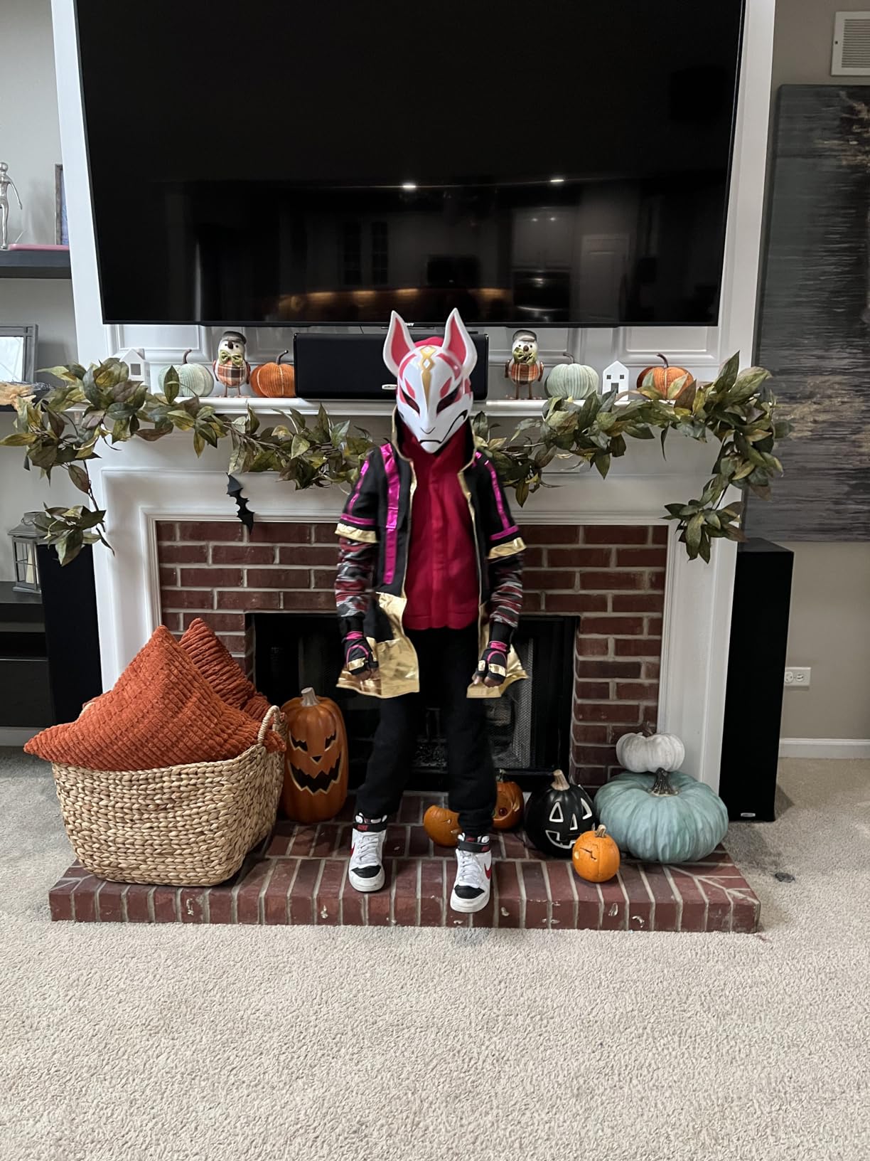 $13/mo - Finance Spirit Halloween Fortnite Kids 2-Fer Drift Costume ...