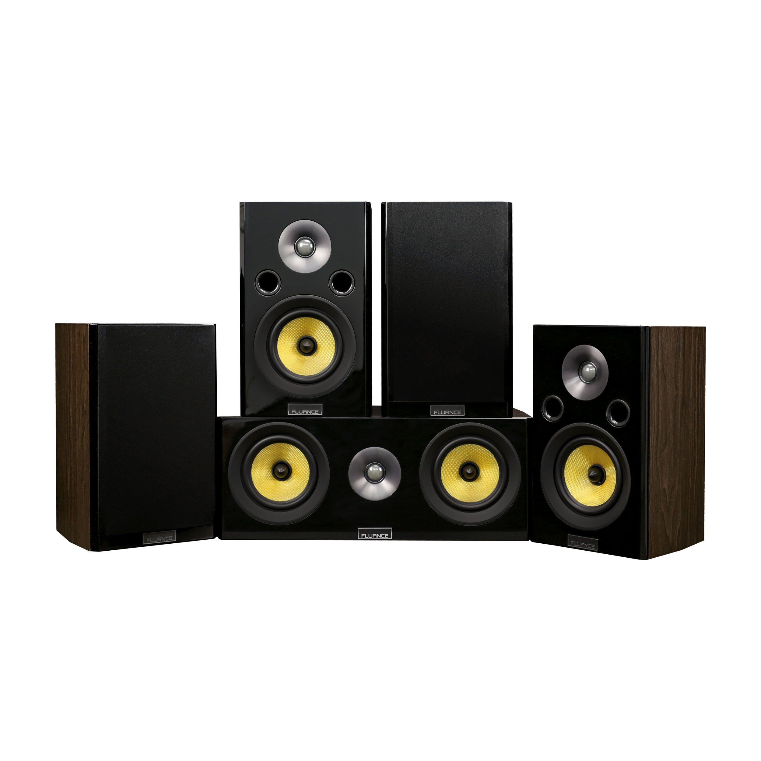 Buy Fluance Signature HiFi Compact Surround Sound Home Theater 5.0 ...