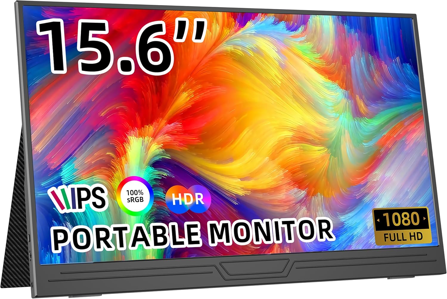 Amazon.com: JSHIX Portable Monitor,Portable Monitor for Laptop, 15.6 ...