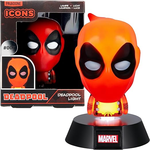 Deadpool Officially Licensed Disney Marvel 3D Icon Light for Office ...