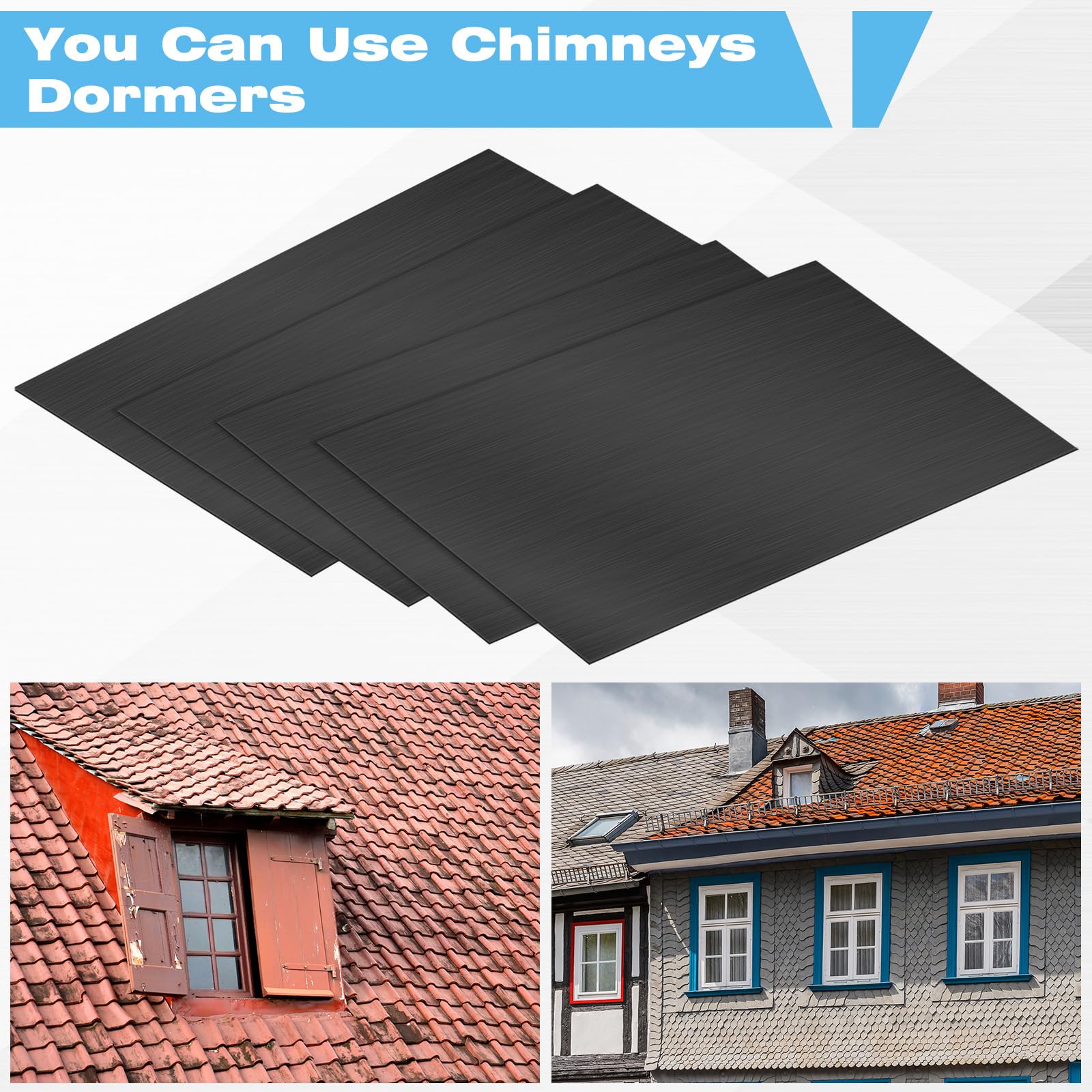 Snapklik.com : Therwen 5 X 7 Inch Flashing Aluminum Flashing Sheet ...
