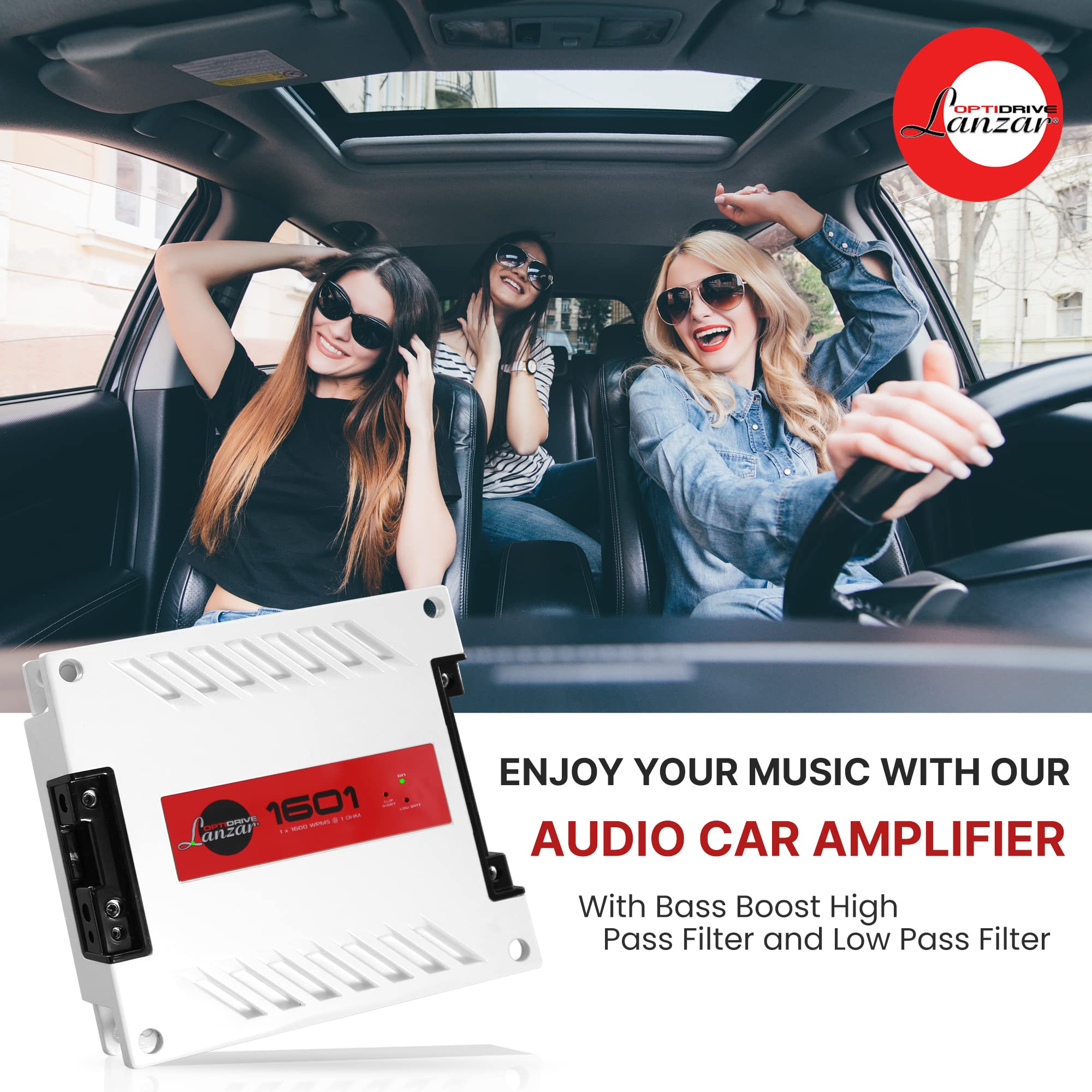 Snapklik.com : Jovial One Channel Car Audio Mono Amplifier, 2300 Watt ...
