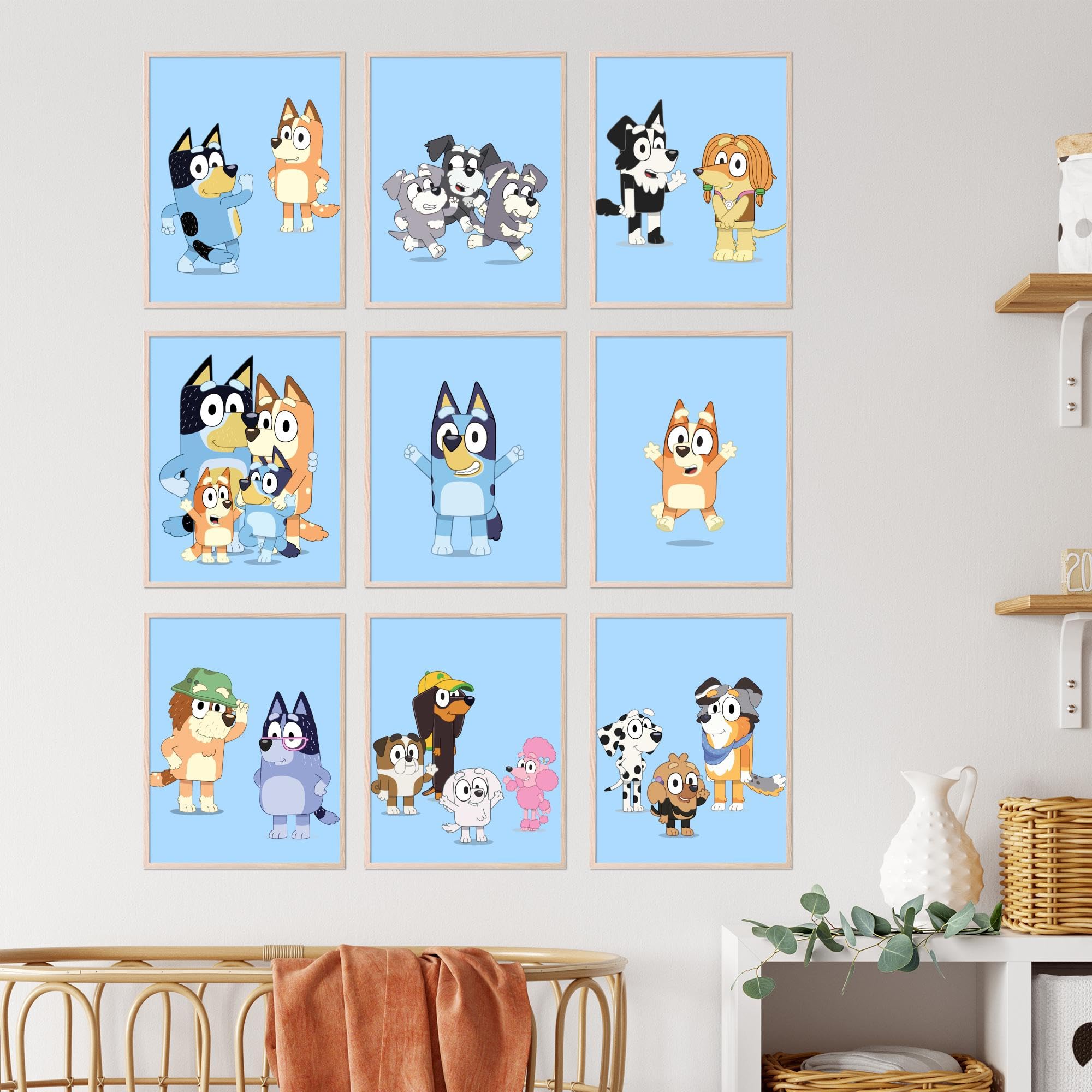 Bigwig Prints Bluey Poster Set Bluey Wall Art Kids Wall | Desertcart KSA