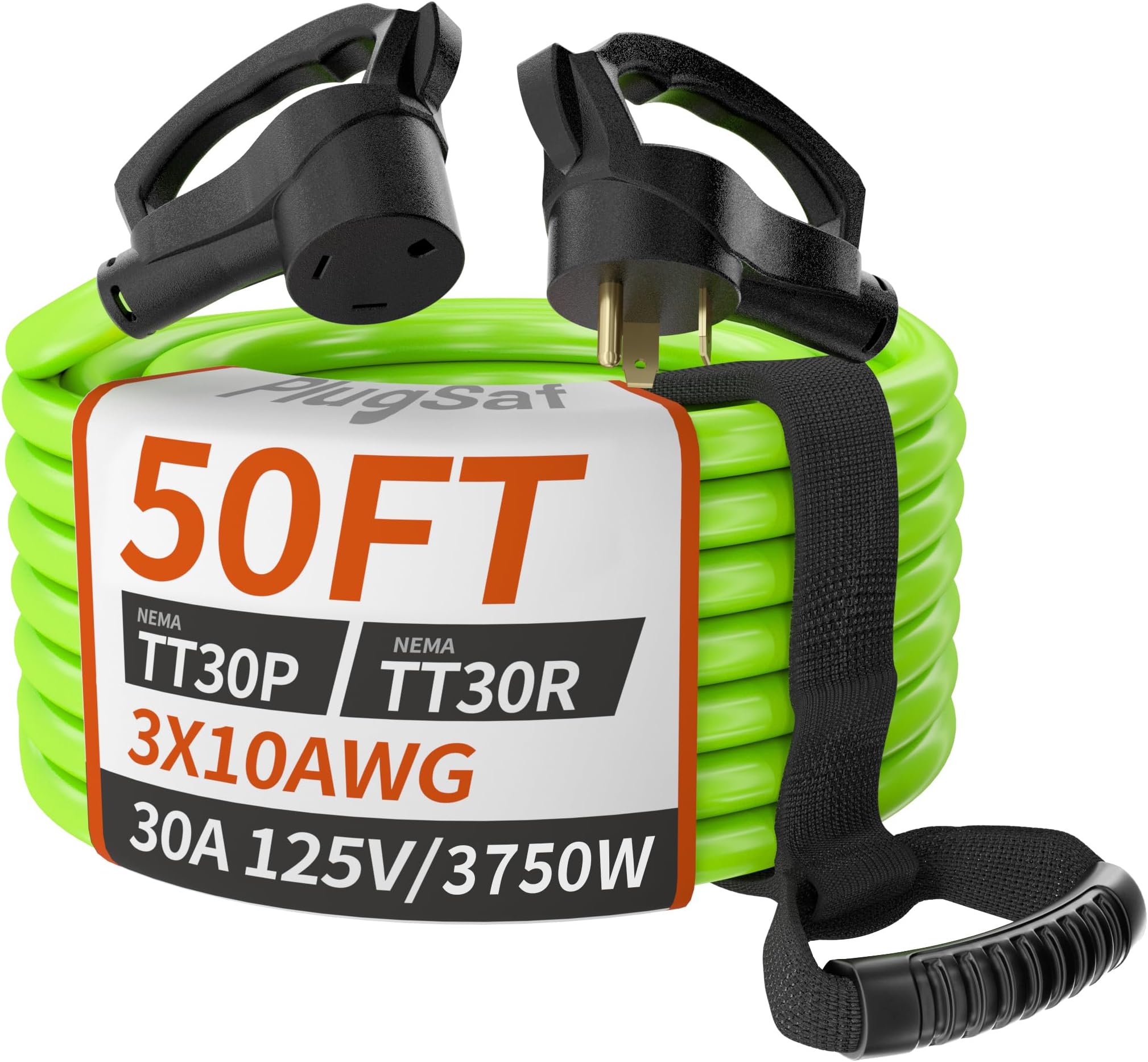 Amazon.com: GearIT 30A RV Extension Cord (50ft) NEMA TT-30P to TT-30R ...