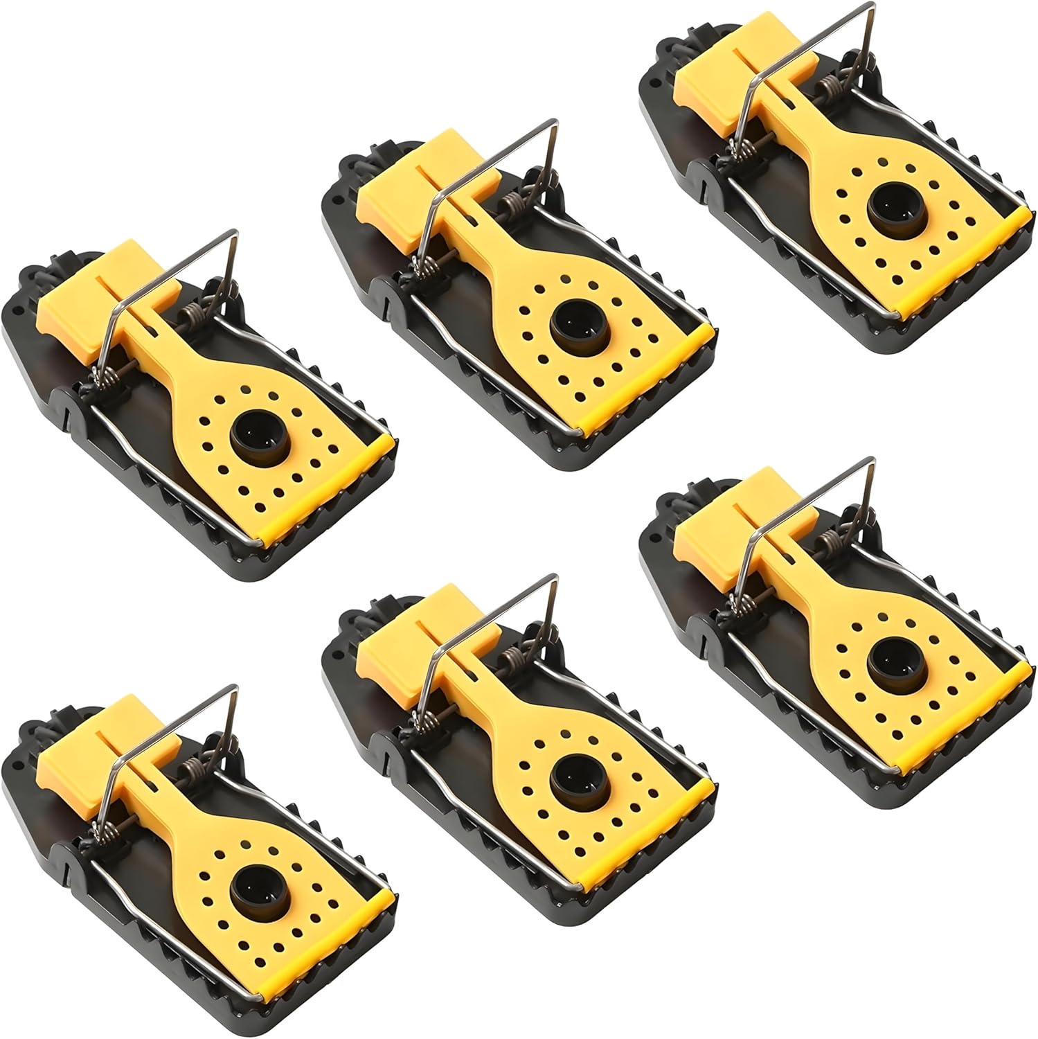 Mouse Traps, 8 Pack Heavy Duty Reusable Snap Traps that Kill Instantly ...