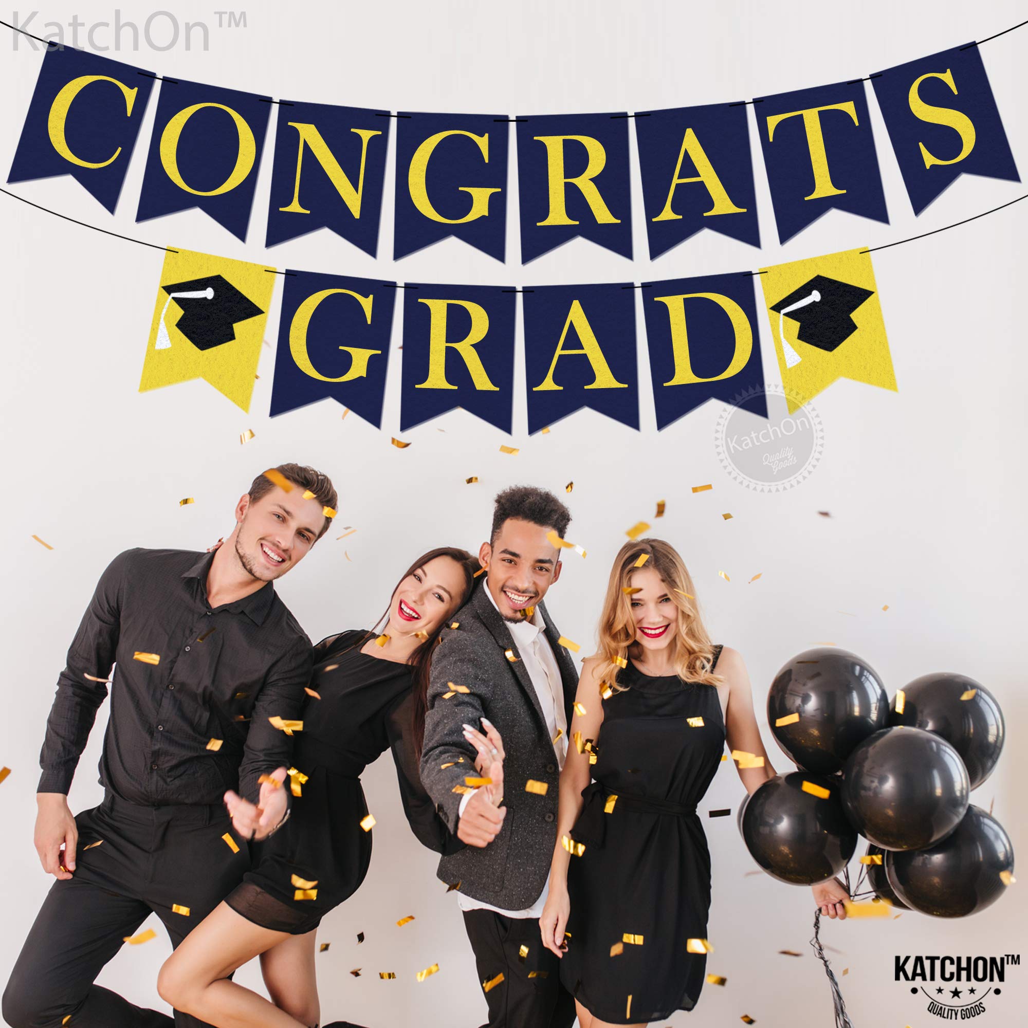 Buy Felt Congrats Grad Banner No DIY Congratulations Banner Graduation Decorations buy-felt-congrats-grad-banner-no-diy-congratulations-banner-graduation-decorations