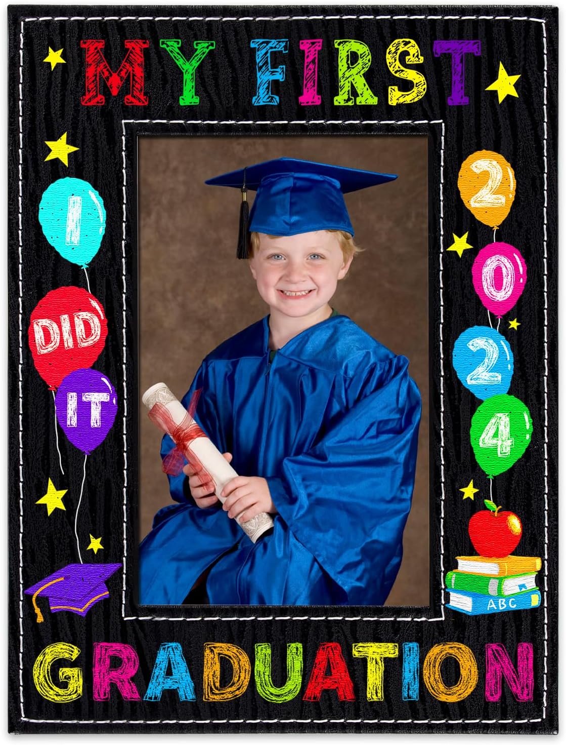 Amazon.com - PETCEE Preschool First Graduation Picture Frame ...