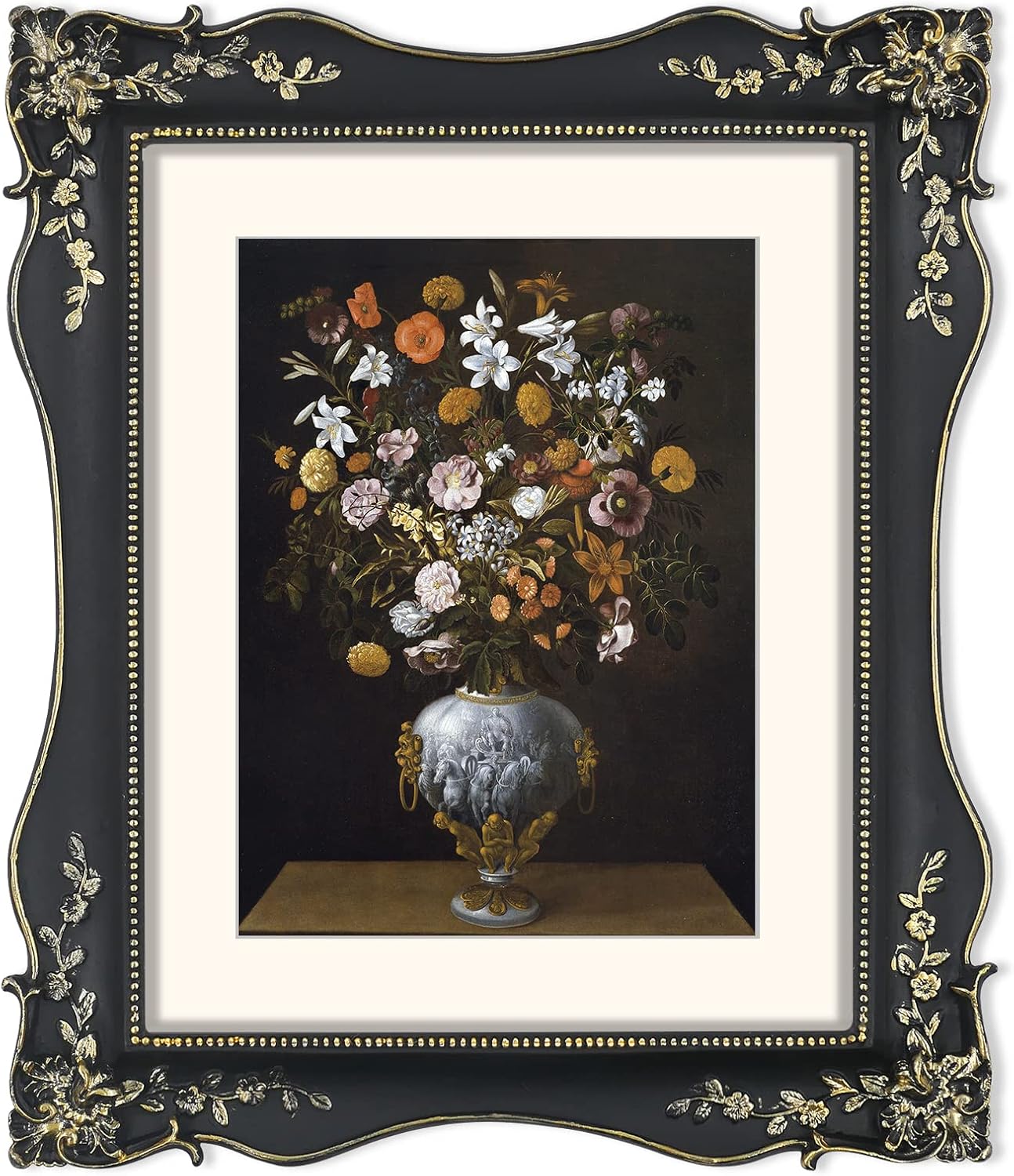 Amazon.com - SIMON'S SHOP Black 8x10 Picture Frame, Vintage Frames for ...