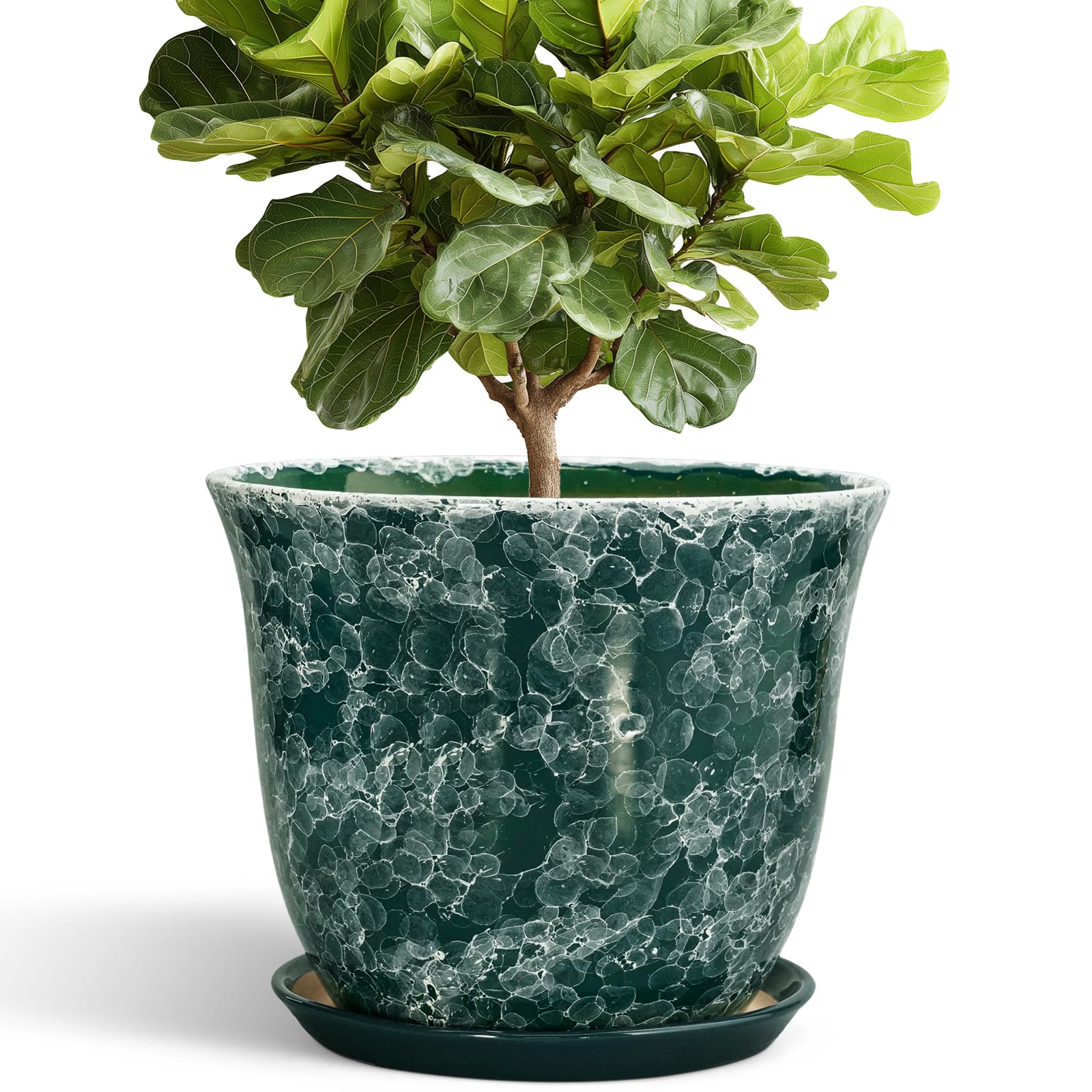 7 Best Large Ceramic Outdoor Planters | 23.8" Tall Planters