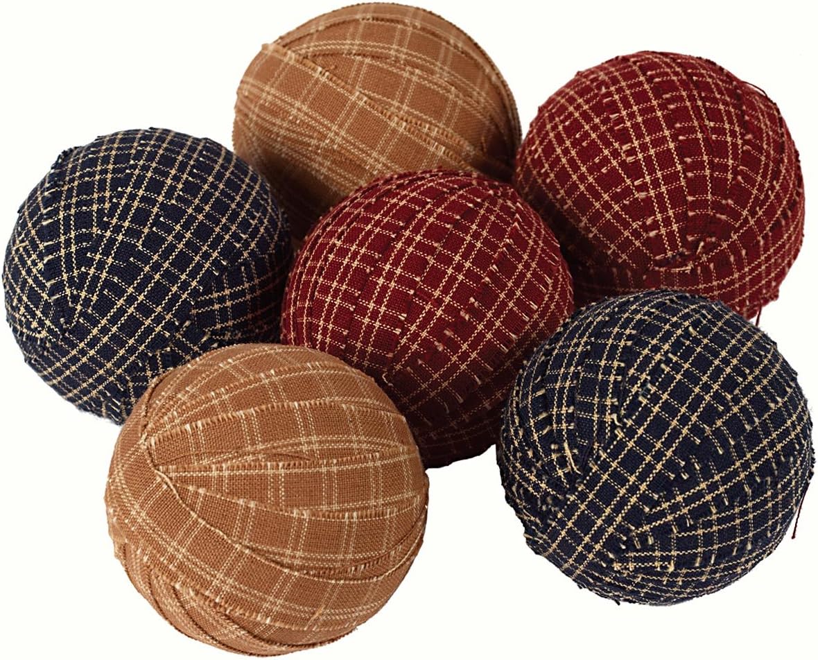 Amazon.com: Large Primitive Rag Balls Set : Home & Kitchen