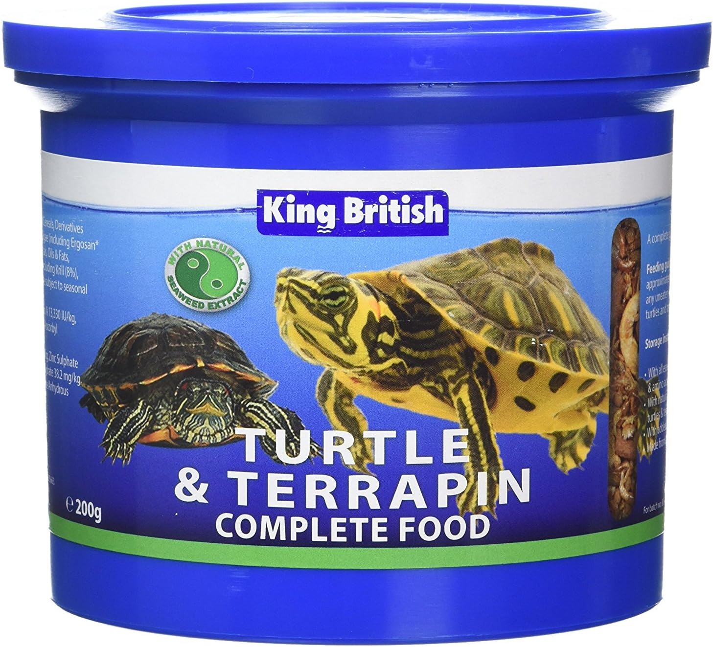 King British | Turtle & Terrapin Complete Food | Helps Support Health ...