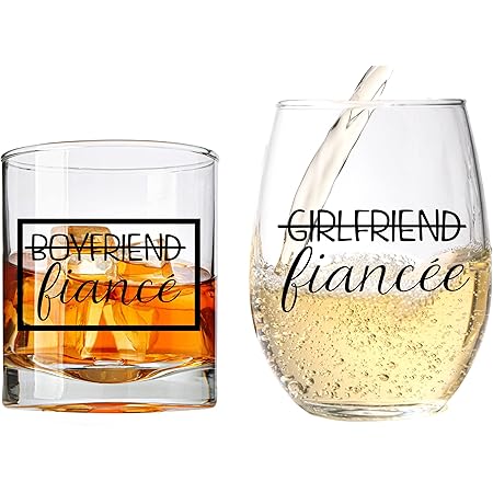 Amazon.com | Engagement Gifts for Couples, Boyfriend and Girlfriend ...