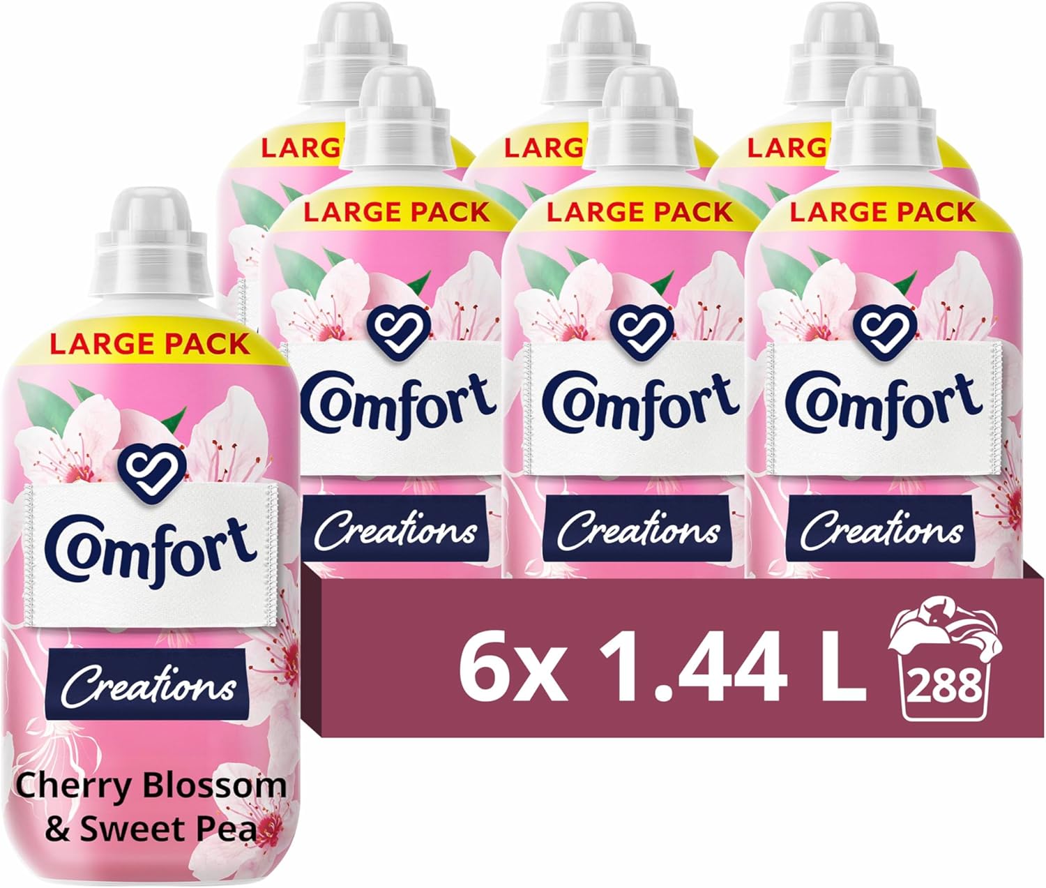 Comfort Creations Cherry Blossom & Sweet Pea Fabric Conditioner with ...