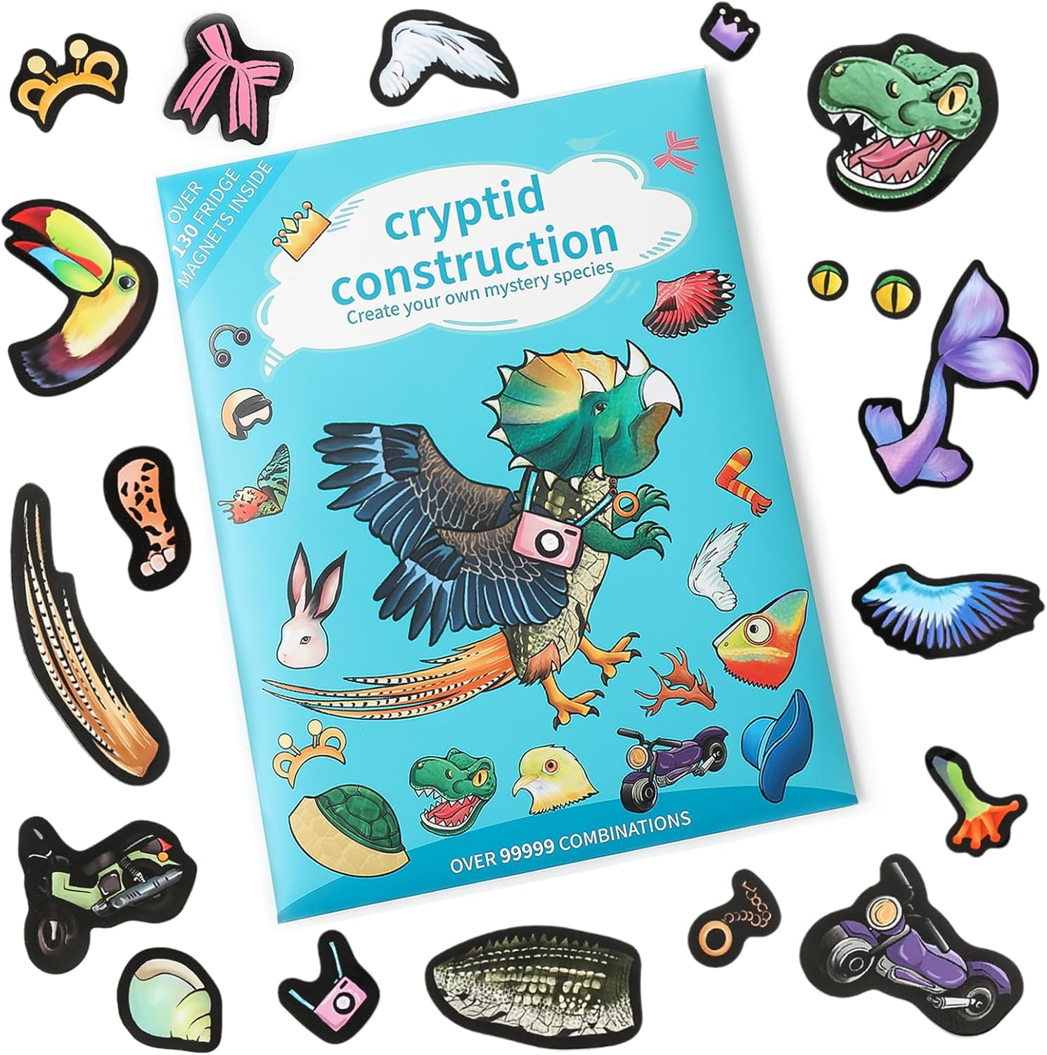 Amazon.com: SIttSrn 130+pcs Cryptid Construction Kit Mysterious ...