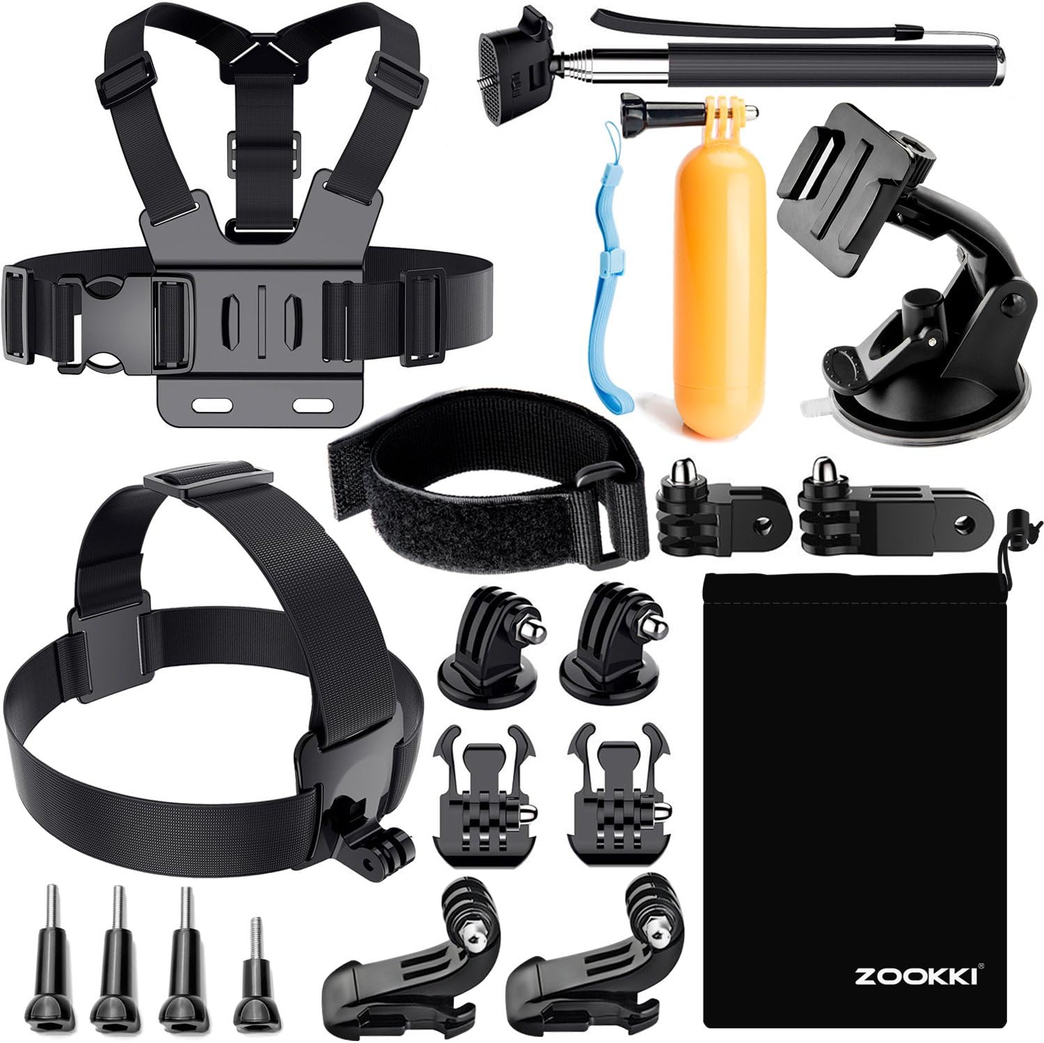 Amazon.com: CammPro Body Worn Camera Accessories Bundle Kit for Body ...