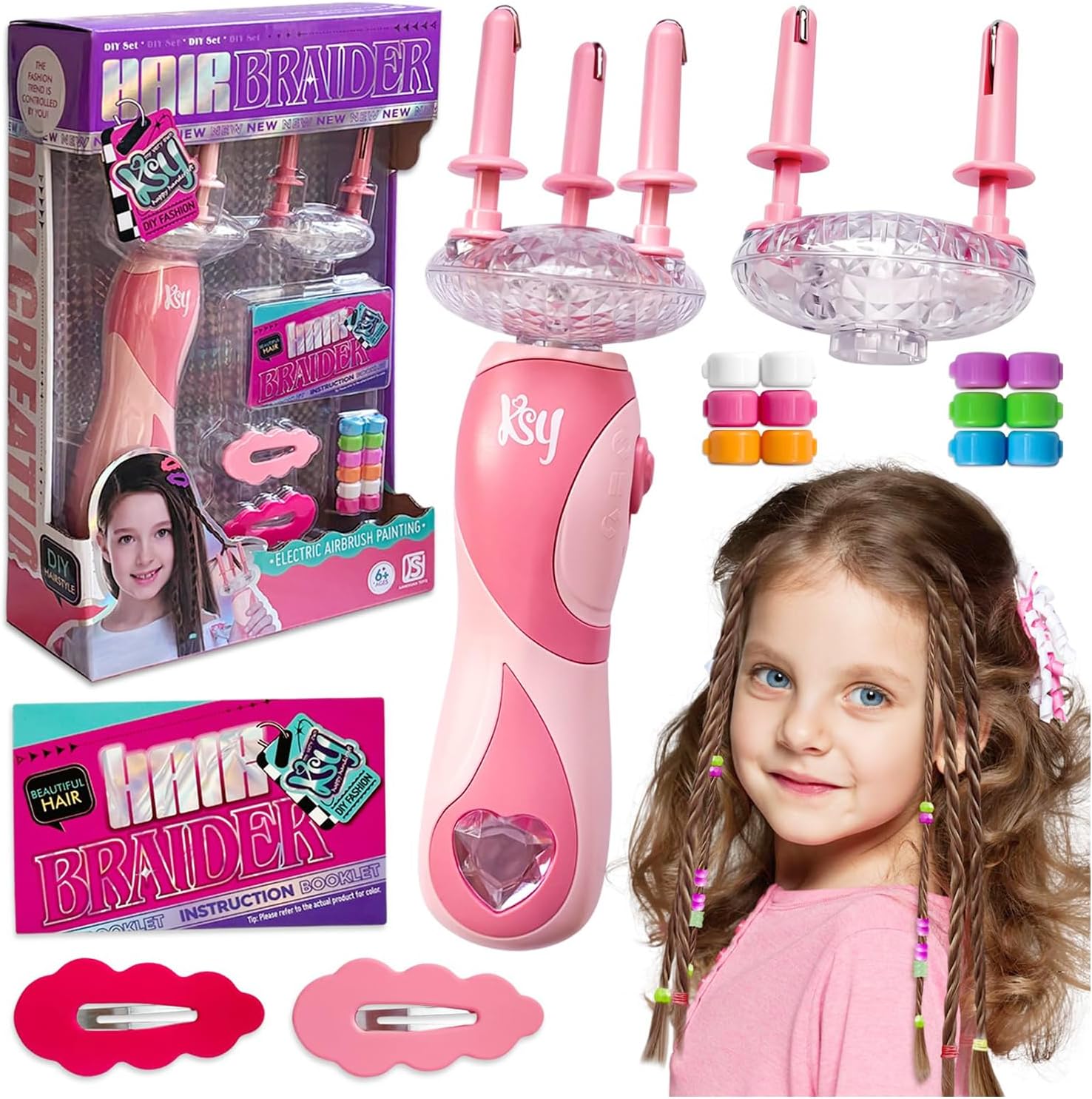 Amazon.com : Automatic Hair Braider Machine, Hair Twister Machine for ...