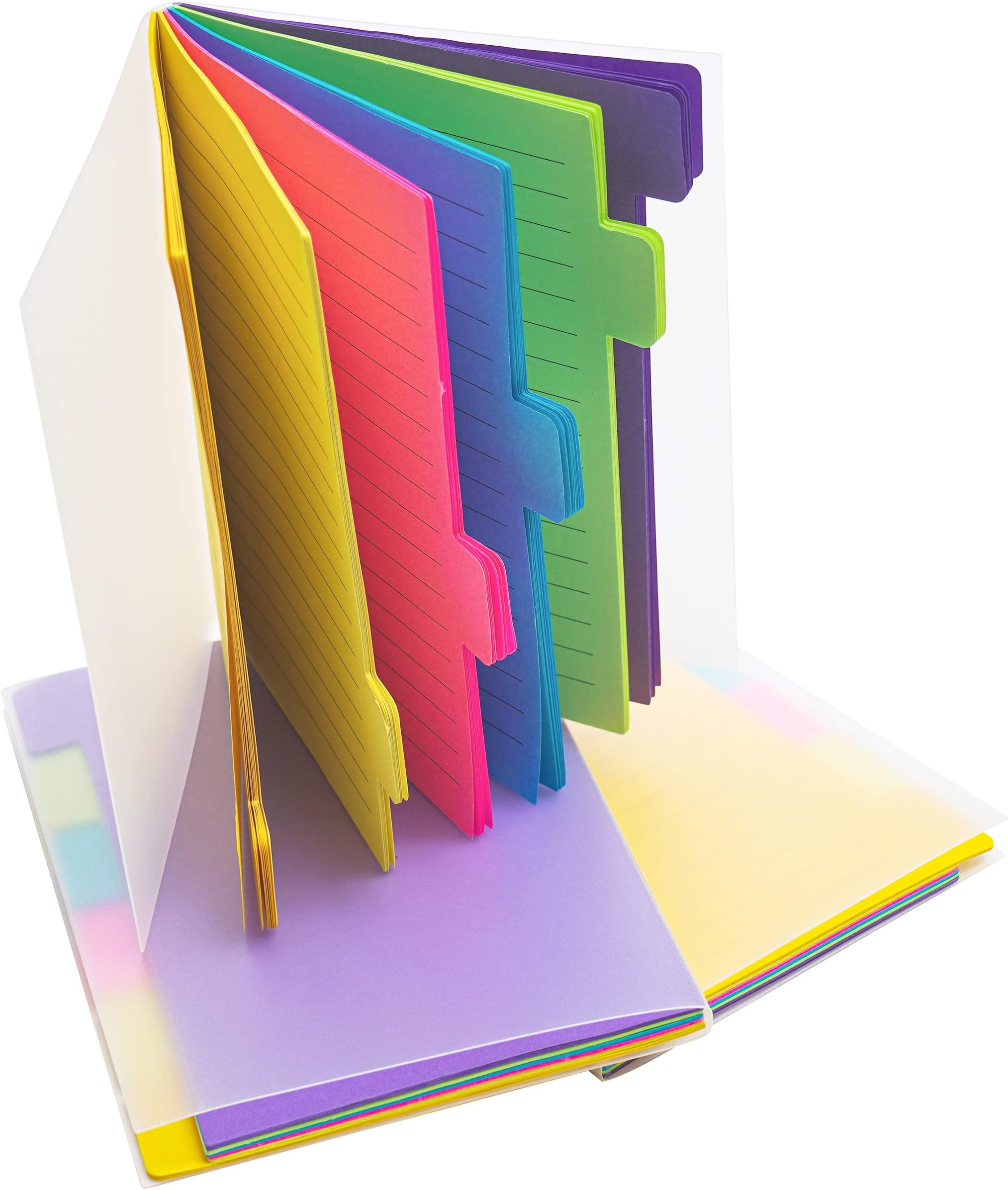 Amazon.com : Redi-Tag Mini Ruled Divider Notepad, 100 Tabbed Sticky ...