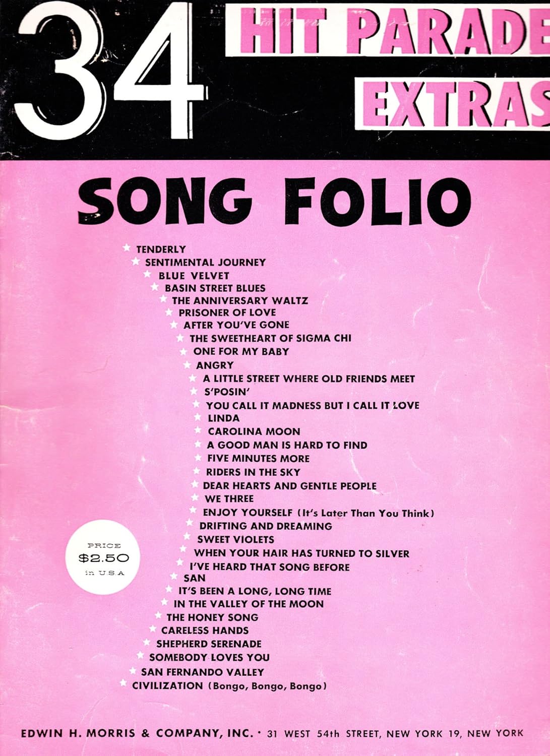 34 Hit Parade Extras 1952 (Hit Parade Extras, 1): Various artists ...