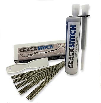 Crack Stitch 5-Stitch Small Project Kit with Epoxy: Amazon.com: Tools ...