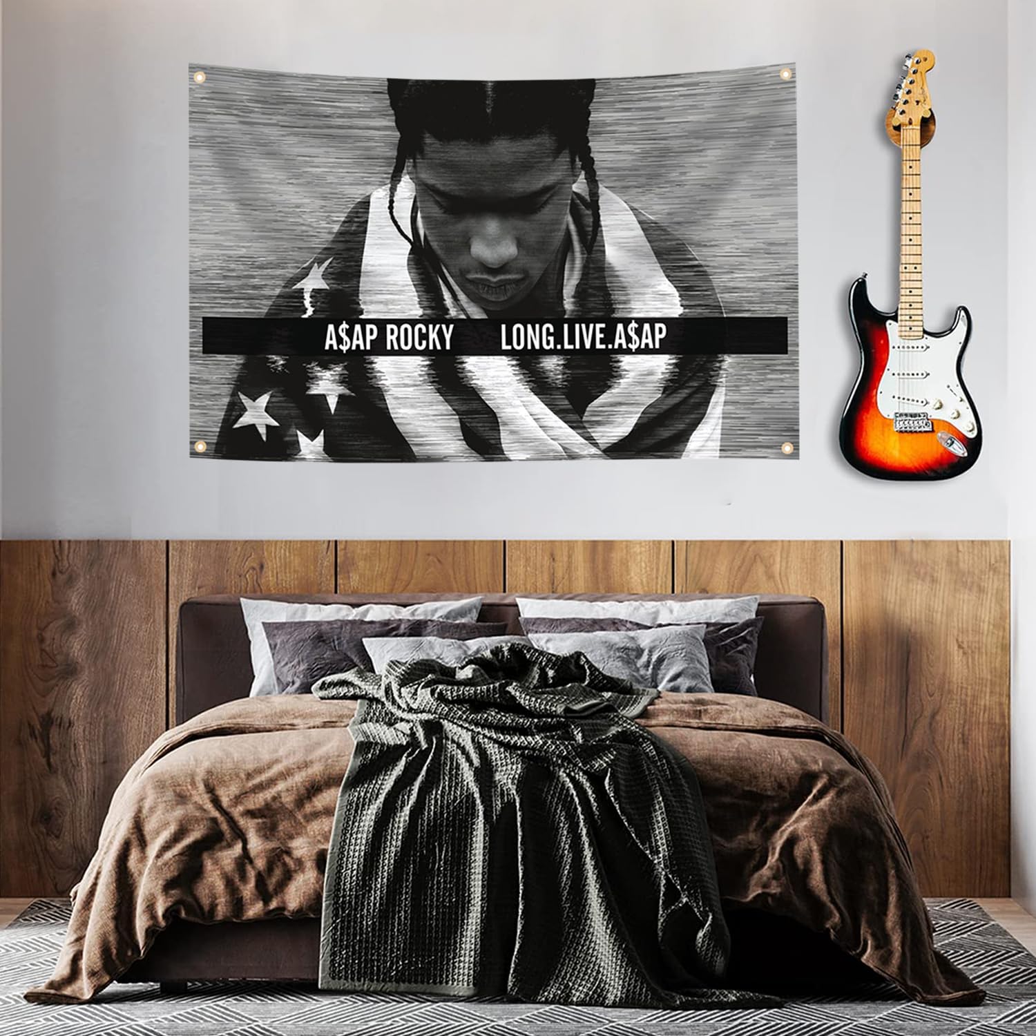 Bandera Negra De Asap Rocky
