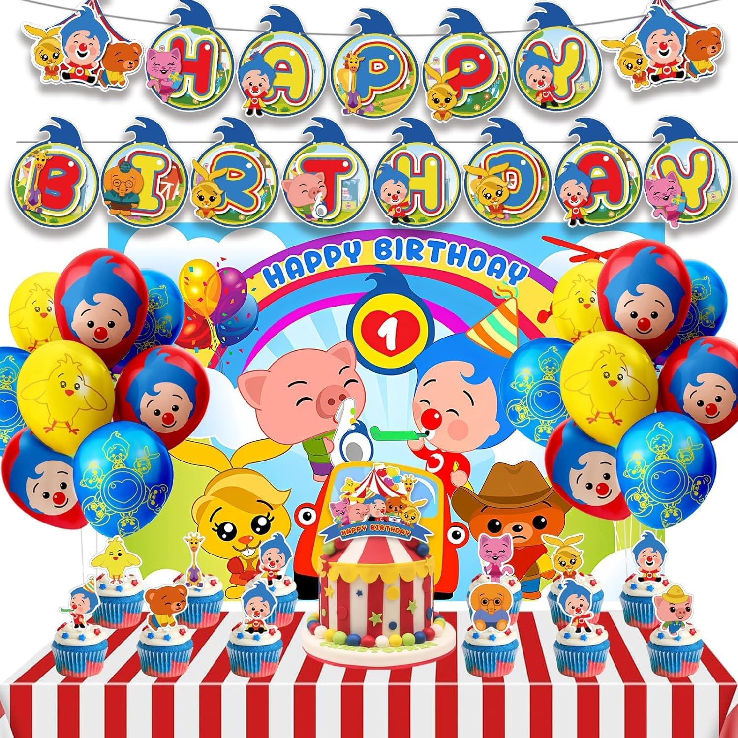 Plim Plim Party Decorations Plim Plim Birthday Philippines | Ubuy